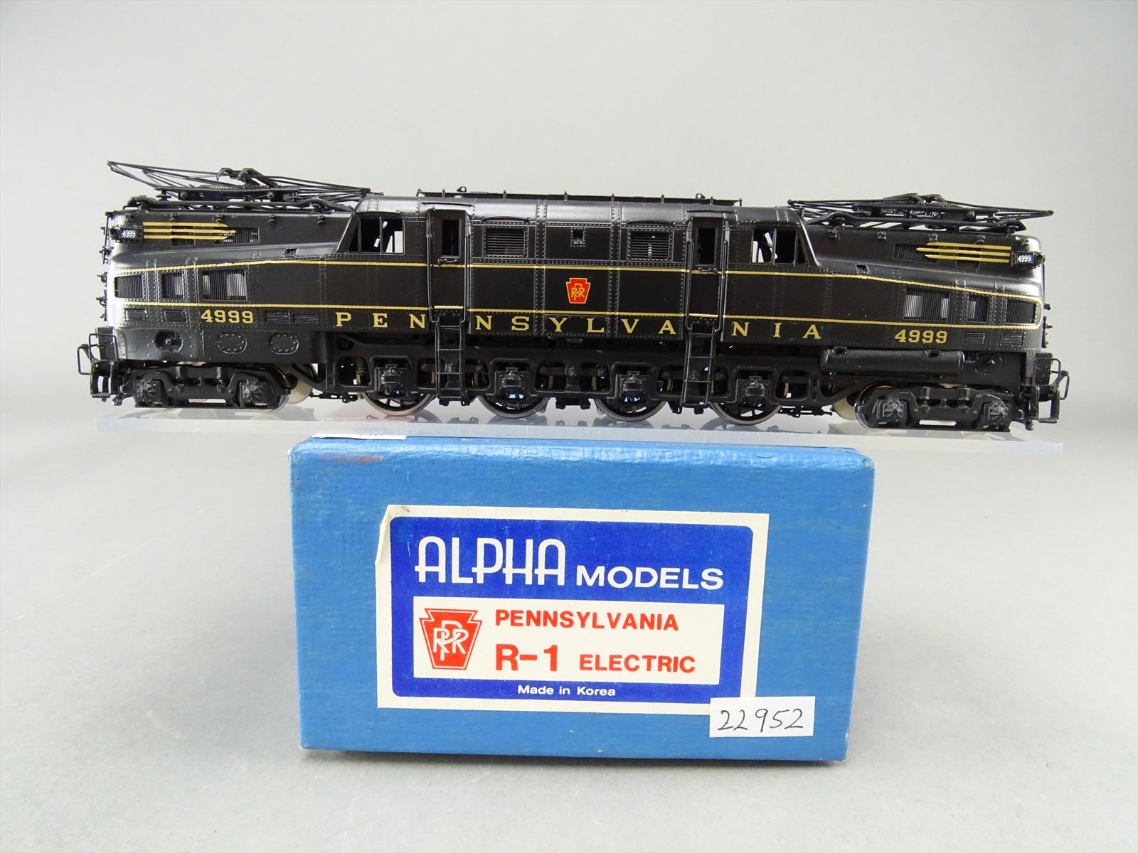HO Brass Model - Alpha Models PRR Pennsylvania R-1 Electric #4999 ...