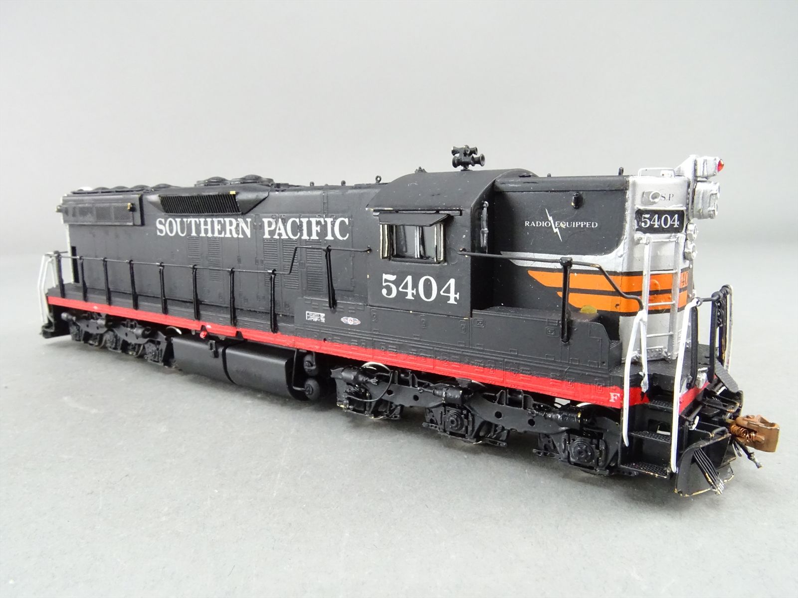 HO Brass Model - OMI 5182 SP Southern Pacific SD9 Black Widow #5405 - Fair Custom + DCC ONLY ...