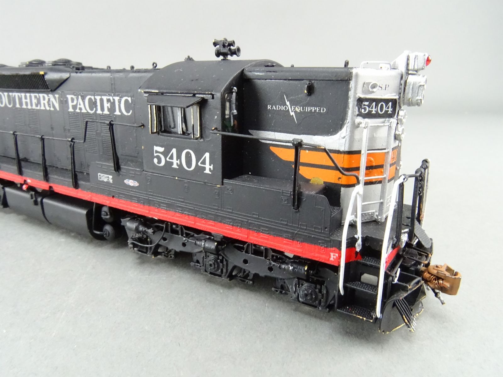 HO Brass Model - OMI 5182 SP Southern Pacific SD9 Black Widow #5405 - Fair Custom + DCC ONLY ...