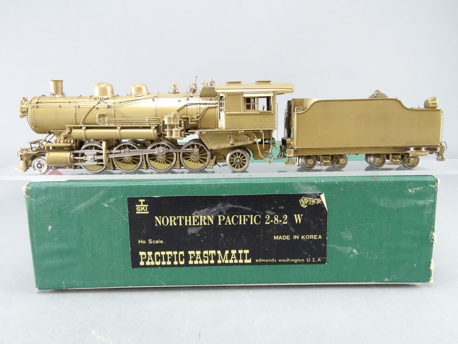 HO Brass Model - PFM NP Northern Pacific 2-8-2 Class W - Unpainted ...