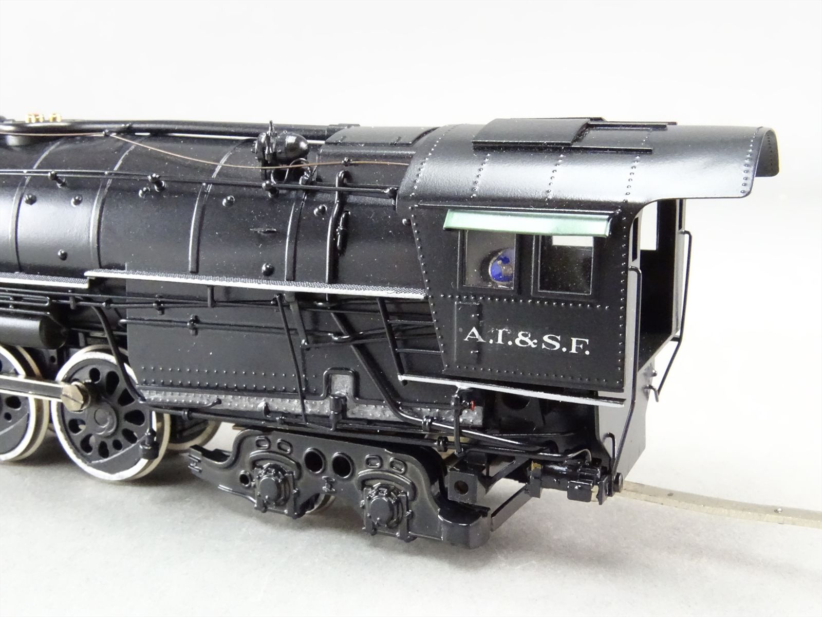 HO Brass Model Train - PFM Tenshodo ATSF Santa Fe 2-10-4 #5011 Texas ...