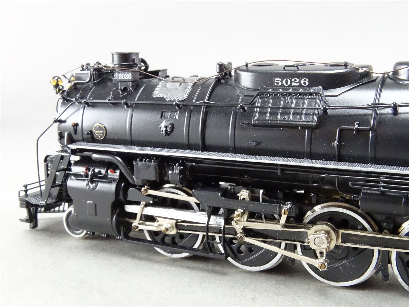 HO Brass Model Train - PFM Tenshodo ATSF Santa Fe 2-10-4 #5011 Texas ...