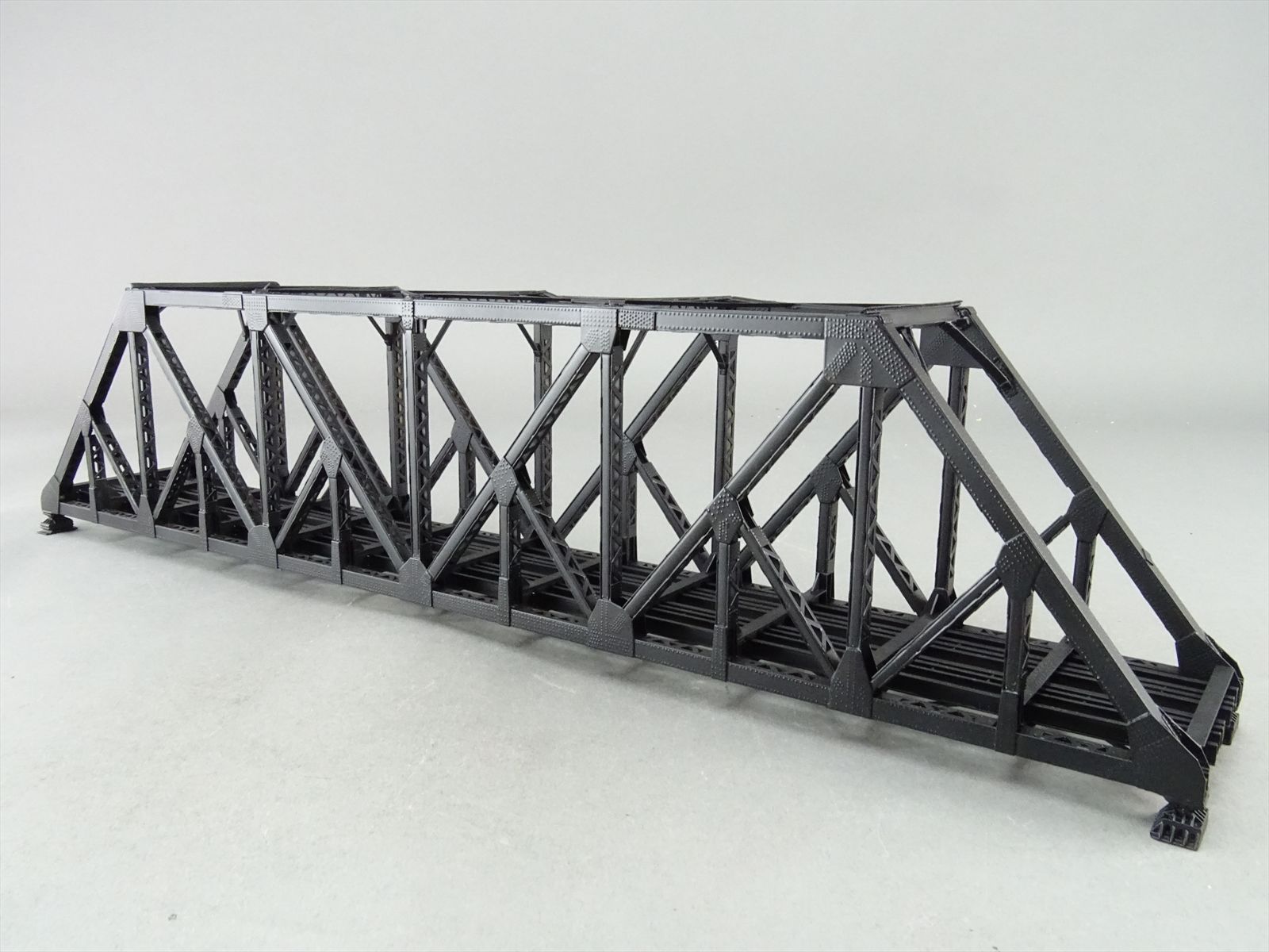 HO Brass Model - OMI 3382.1 C&S / CB&Q 126' Thru Truss Bridge Black - F ...