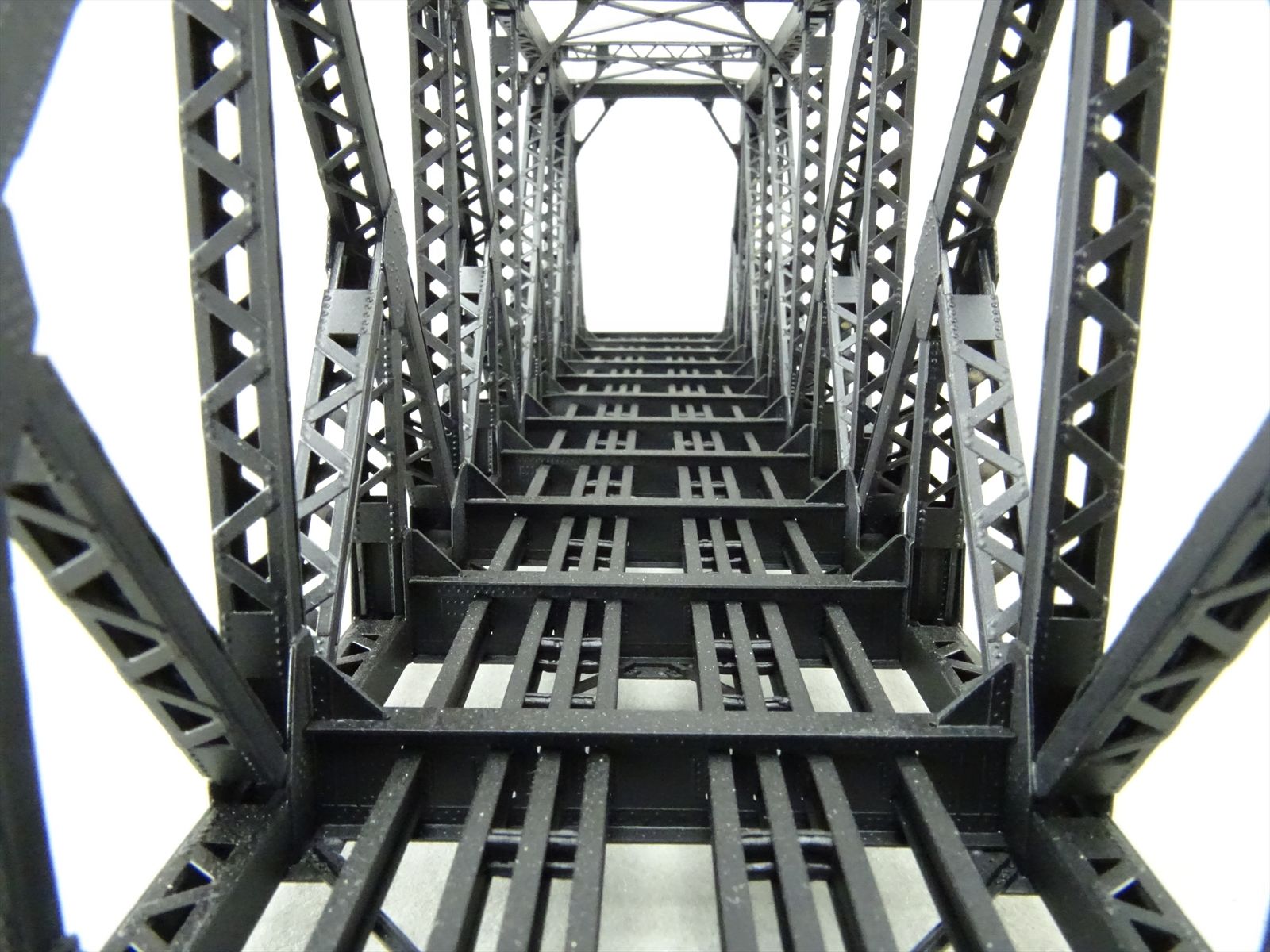 HO Brass Model - OMI 3382.1 C&S / CB&Q 126' Thru Truss Bridge Black - F ...