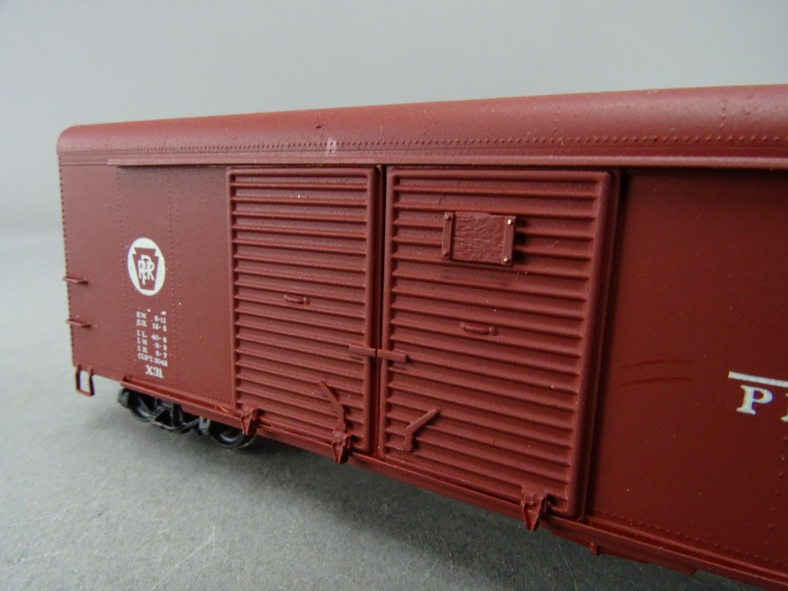 HO Brass Model - Railworks PRR Pennsylvania 40' Round Roof Box Car ...