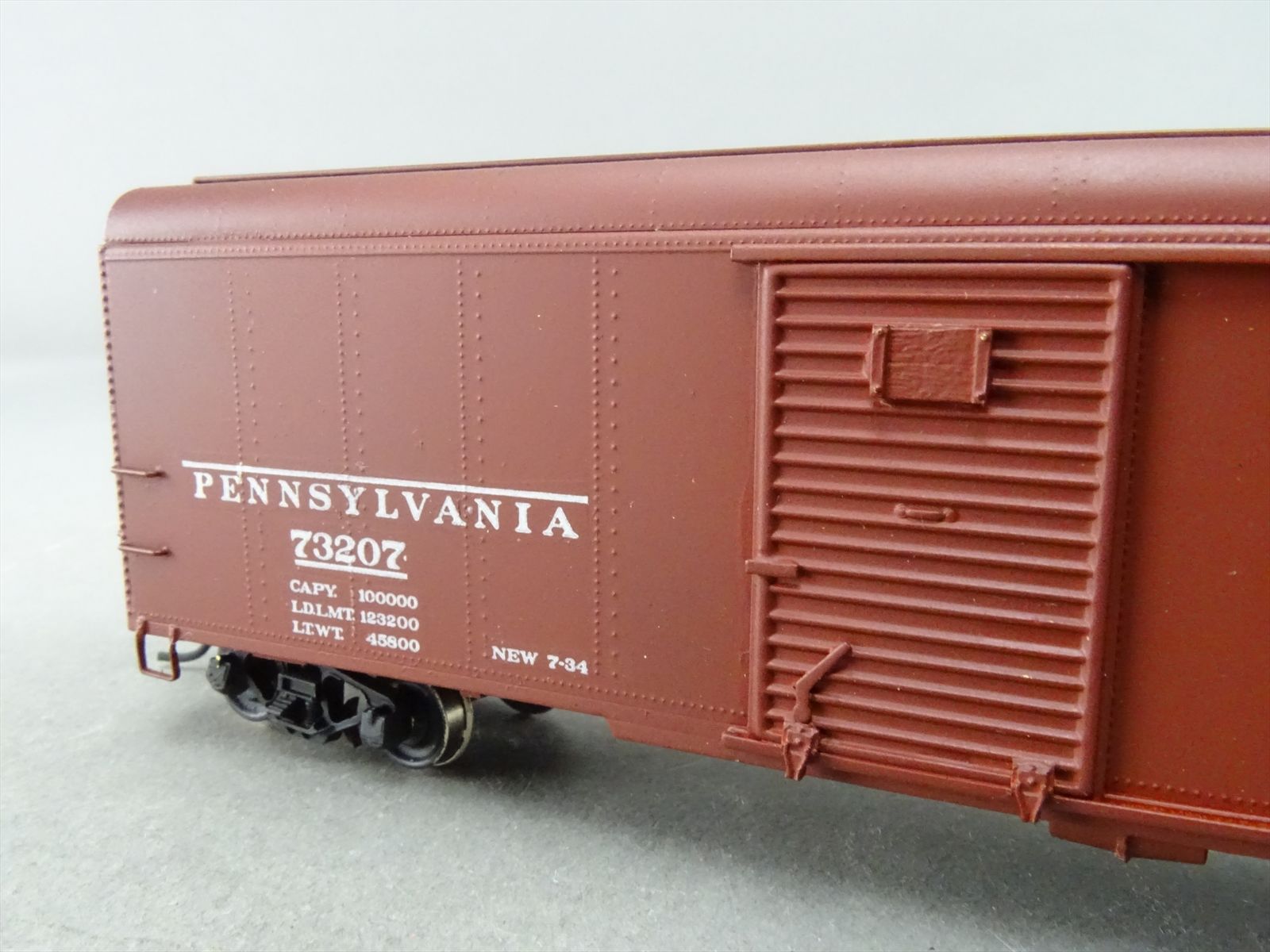 HO Brass Model - Railworks PRR Pennsylvania 40' Round Roof Box Car ...