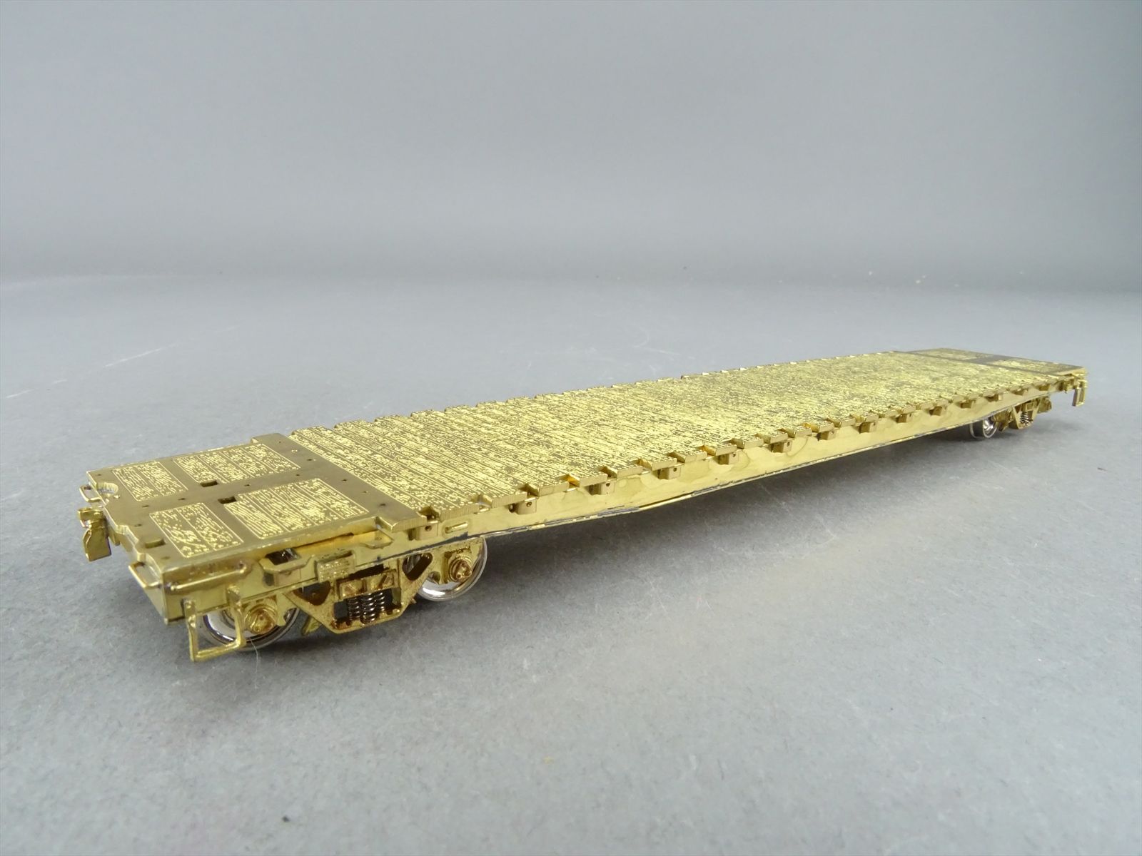 HO Brass Model - OMI 1380 UP Union Pacific 58' F-70-12 Flat Car Flatcar ...