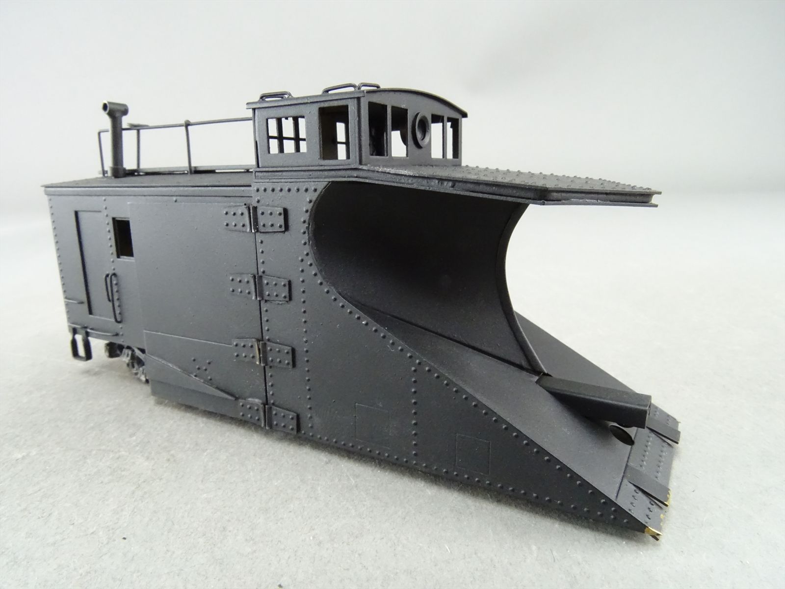 HO Brass Model - Kemtron Wedge Single Track Snowplow Snow Plow Misc ...