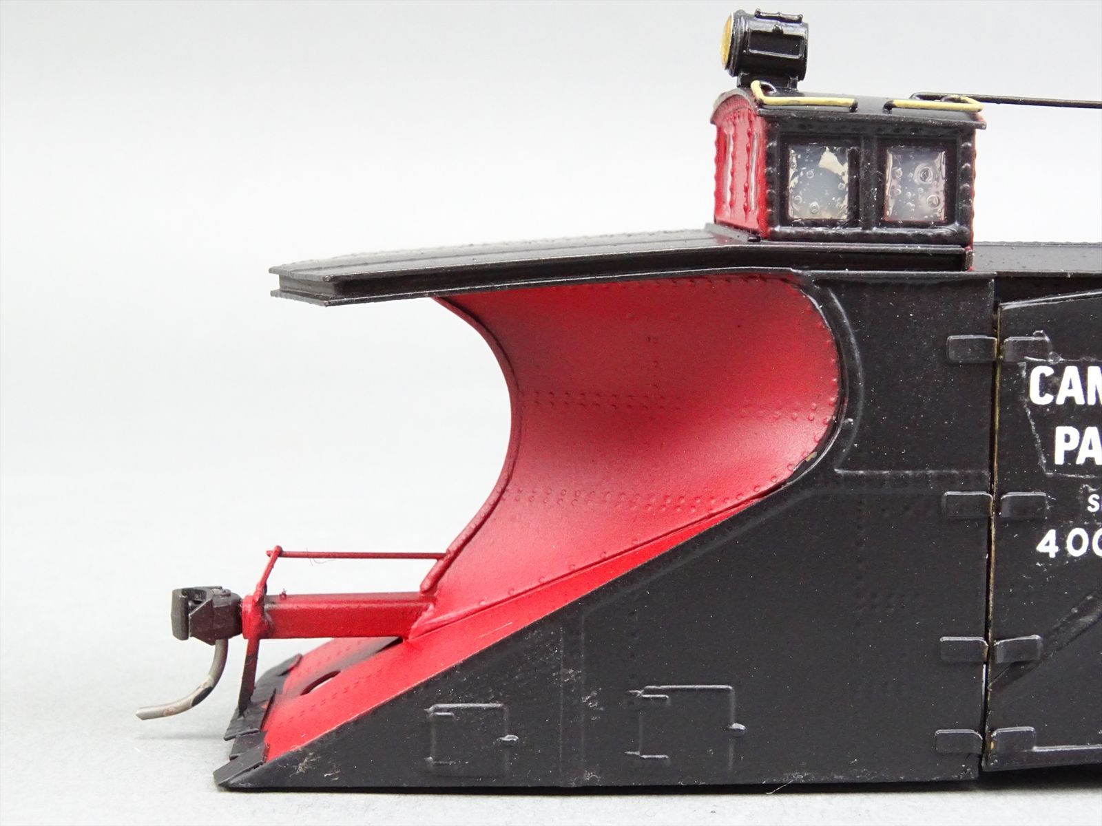 HO Custom Brass - CPR Canadian Pacific Snow Plow #400763 - CUSTOM