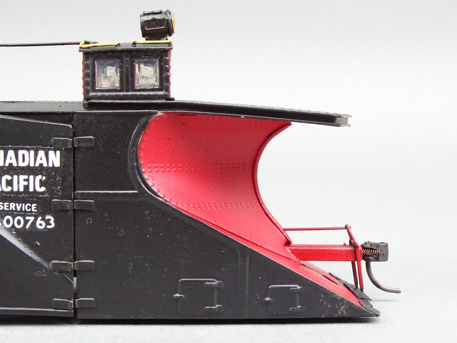 HO Custom Brass - CPR Canadian Pacific Snow Plow #400763 - CUSTOM
