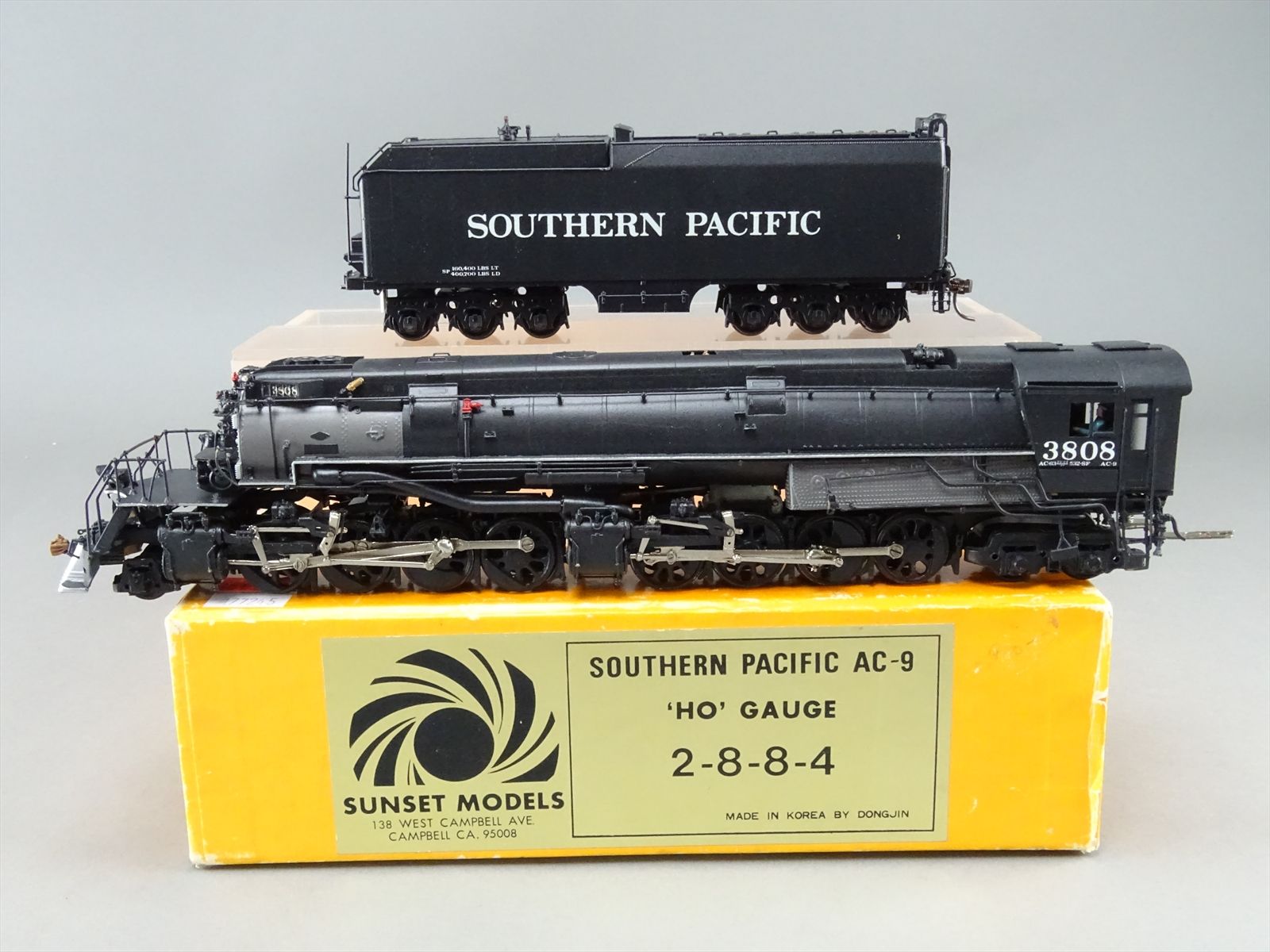 HO Brass Model - Sunset SP Southern Pacific 2-8-8-4 AC-9 Yellowstone ...