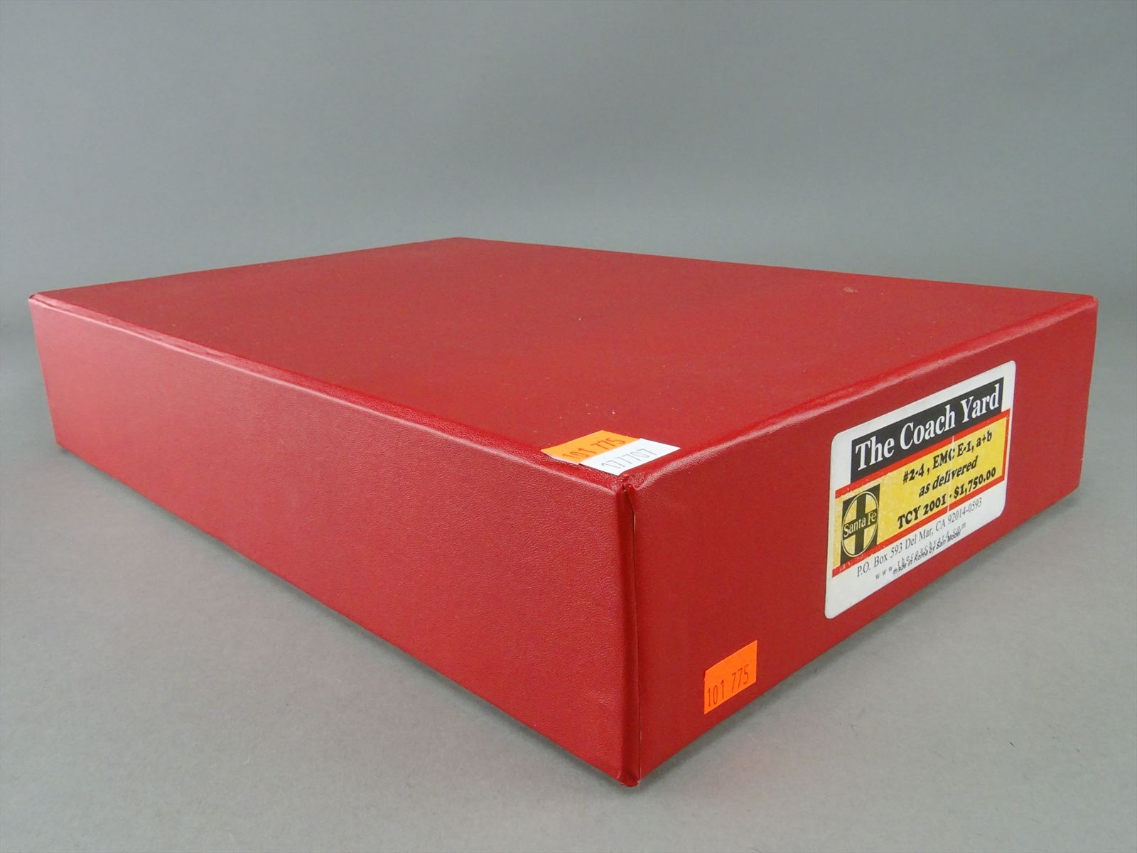 HO Brass Model - TCY 2001 AT&SF Santa Fe EMC E1 E1A E1B A-B Set Set ...