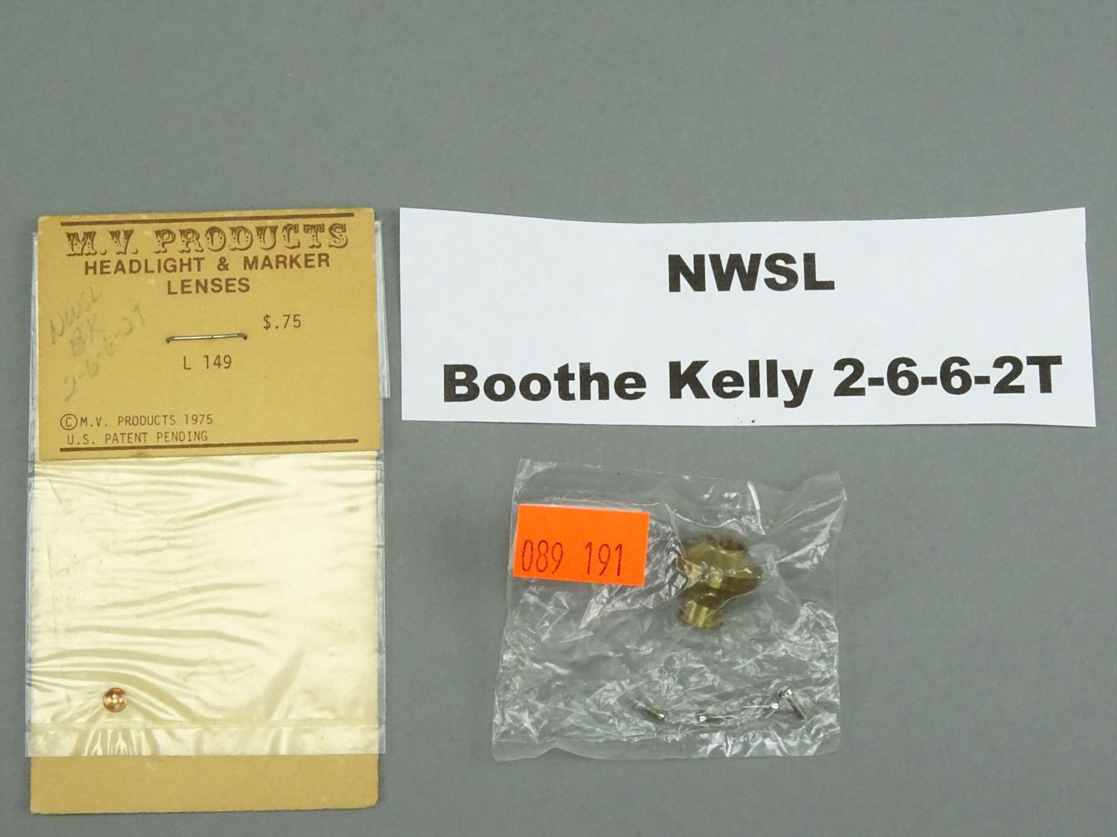 HO Brass Model - NWSL TOBY Booth-Kelly #2 First Tank Logging Mallet 2-6 ...