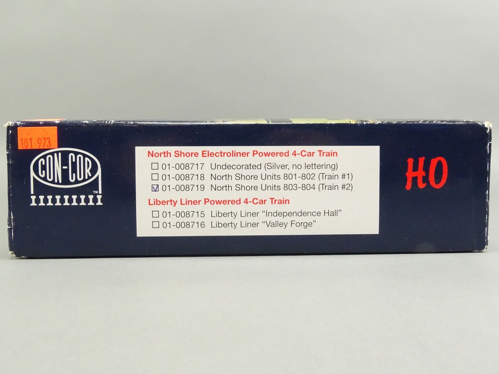 HO Plastic Model Con-Cor 01-008719 North Shore Electroliner Powered 4 ...
