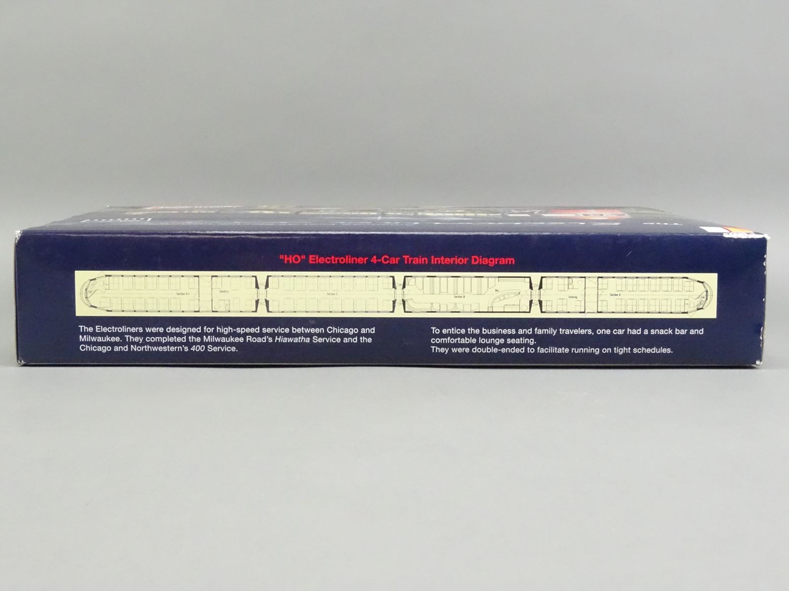 HO Plastic Model Con-Cor 01-008719 North Shore Electroliner Powered 4 ...