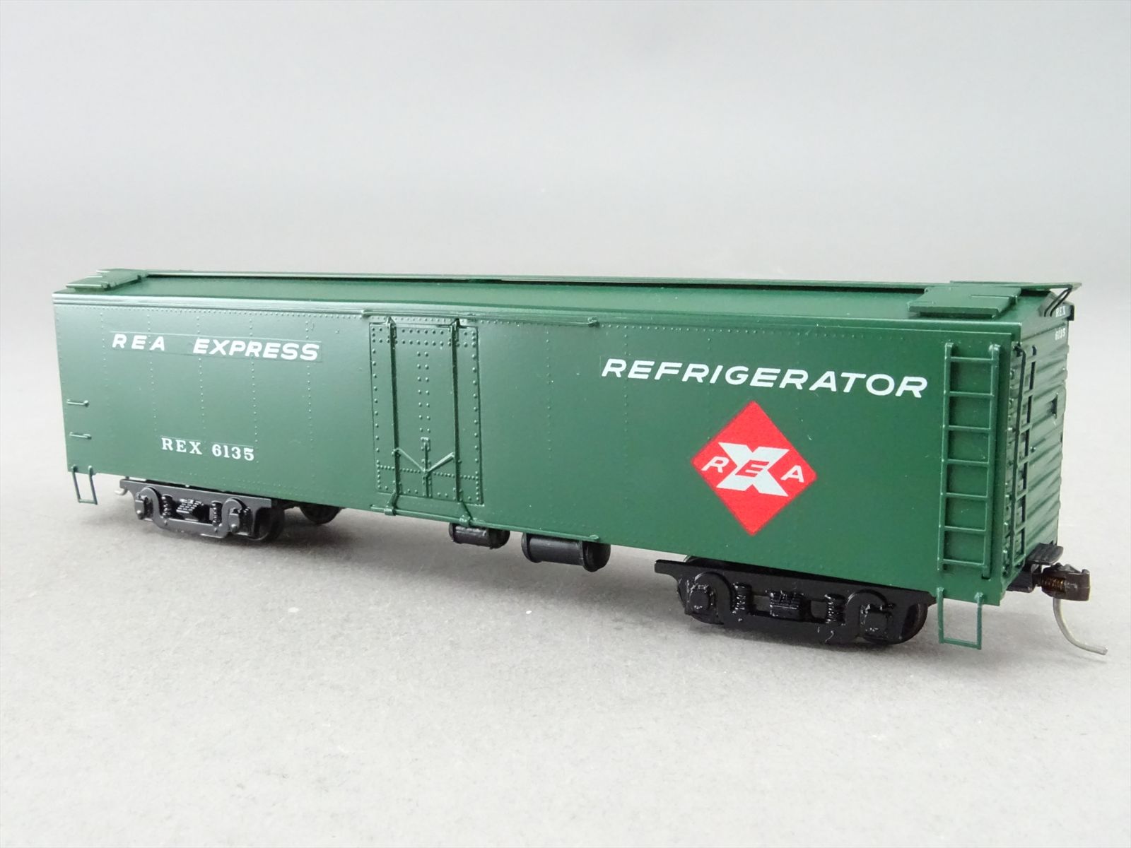 HO Brass Model - TID Trains, Inc. REA REX Railway Express Steel Reefer ...