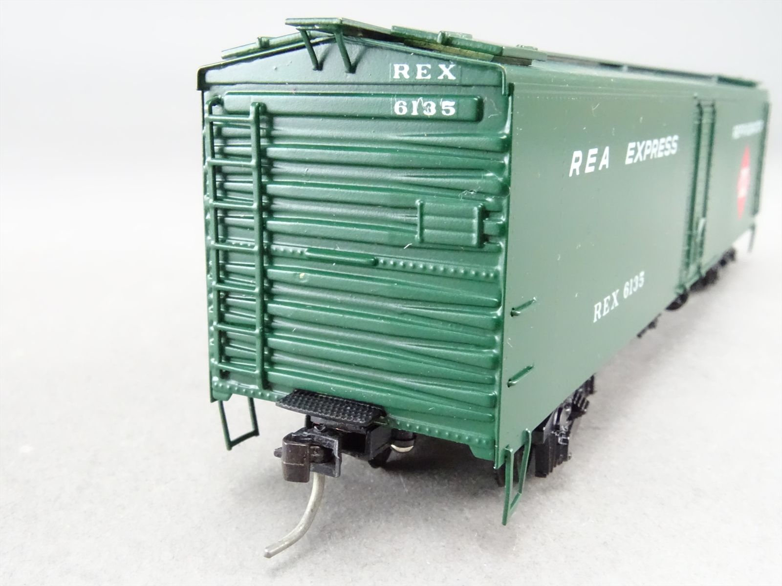 HO Brass Model - TID Trains, Inc. REA REX Railway Express Steel Reefer ...