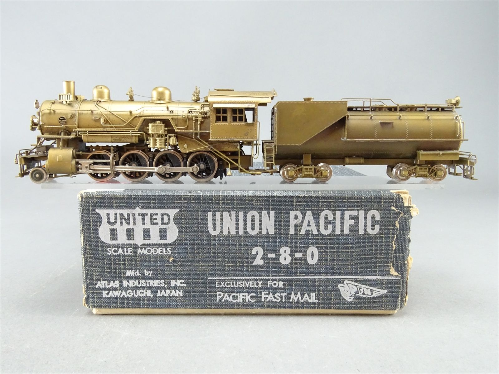 HO Brass Model - PFM UP Union Pacific 2-8-0 Consolidation - Unpainted ...