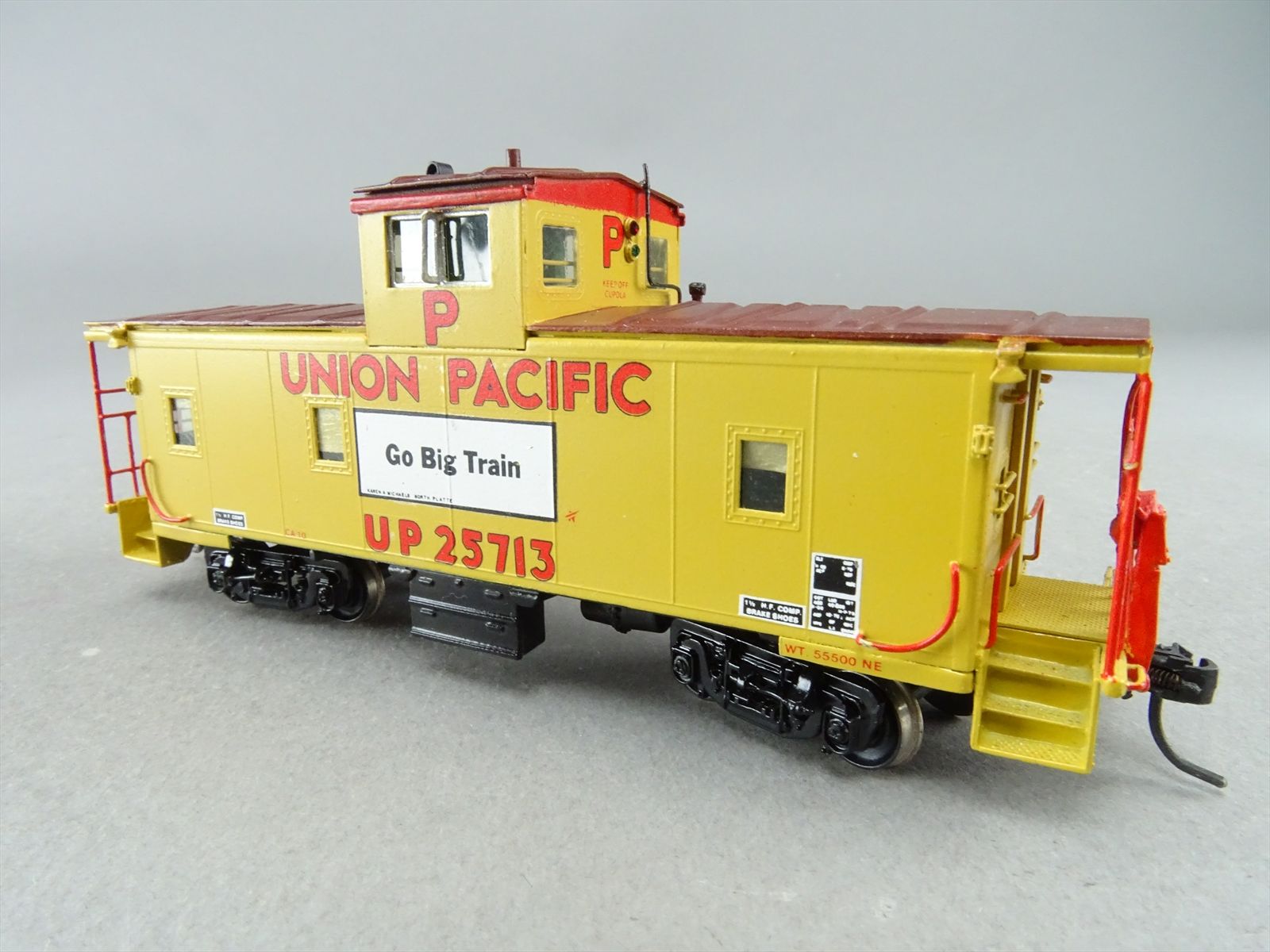 HO Brass Model - OMI 1111 UP Union Pacific CA-10 Caboose #25137 ...
