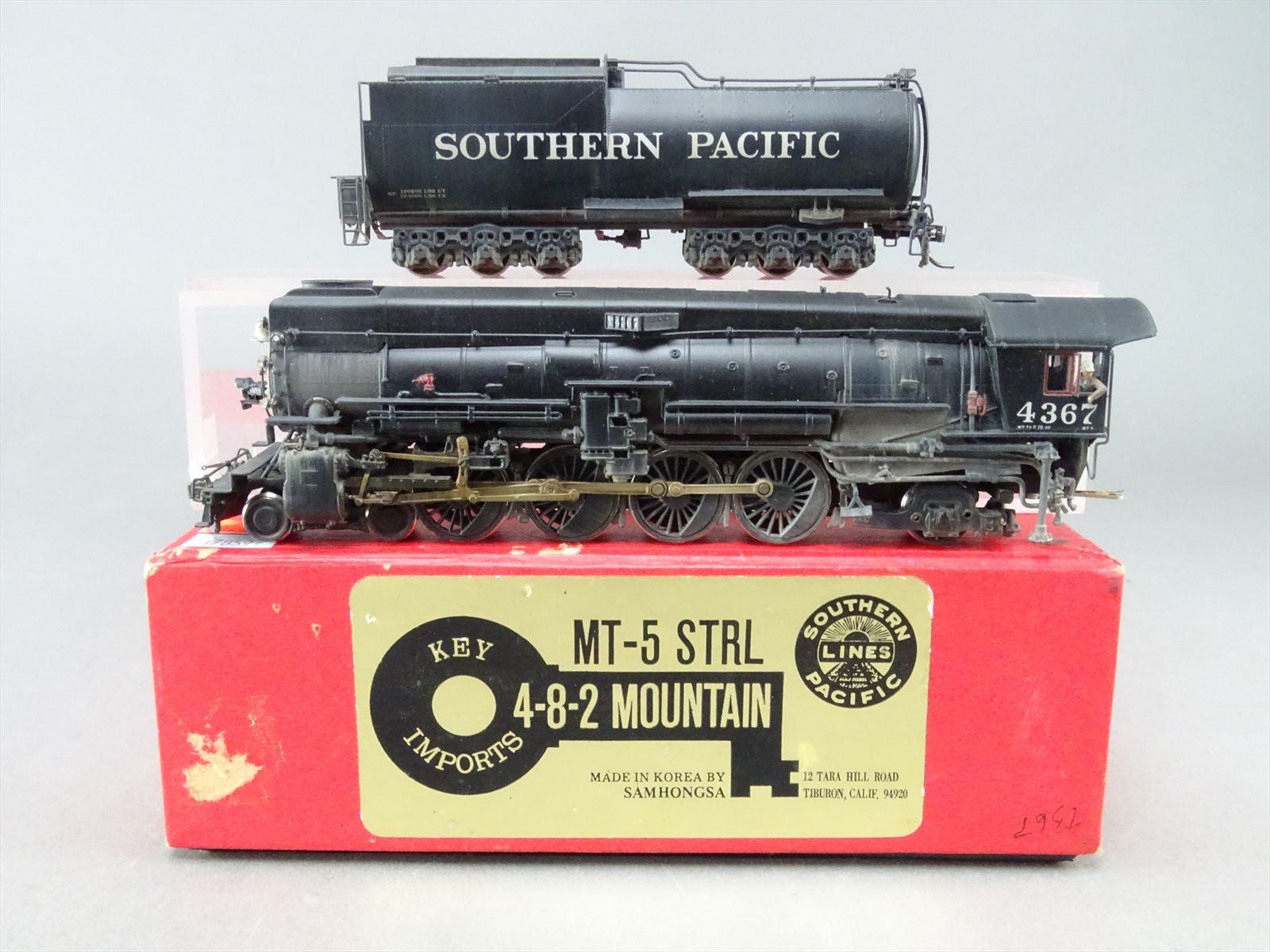 HO Brass Model - Key SP Southern Pacific MT-5 Streamlined Mountain ...