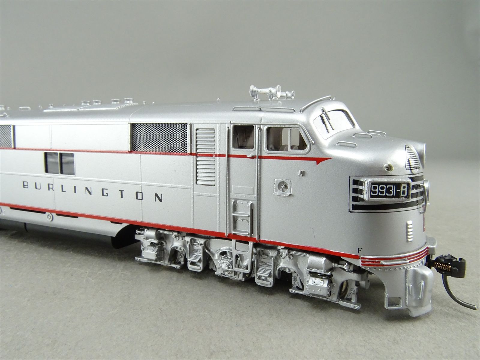 HO Brass Model - CIL 2195.1 CB&Q E7A 1950s Large Number Boards #9931-A - F/P