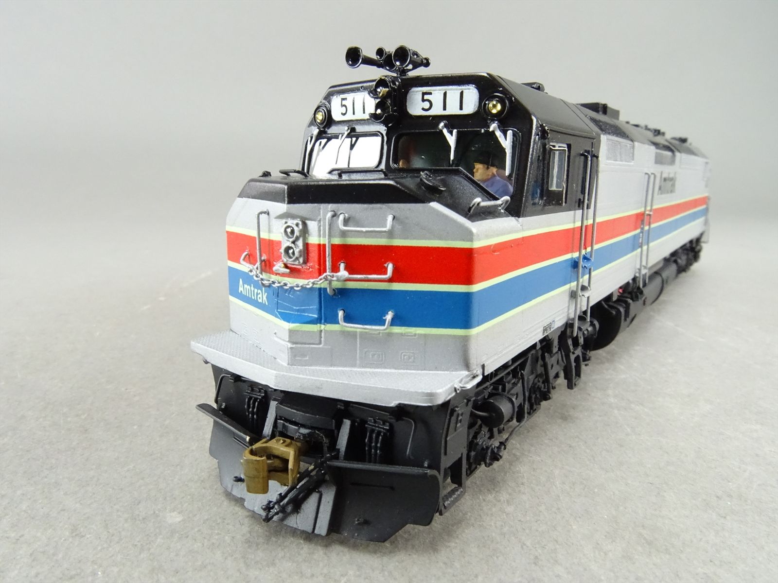 HO Brass Model - OMI 5885.2 Amtrak SDP40F Phase II Original Version 1973 Era #511 - F/P + DCC ...
