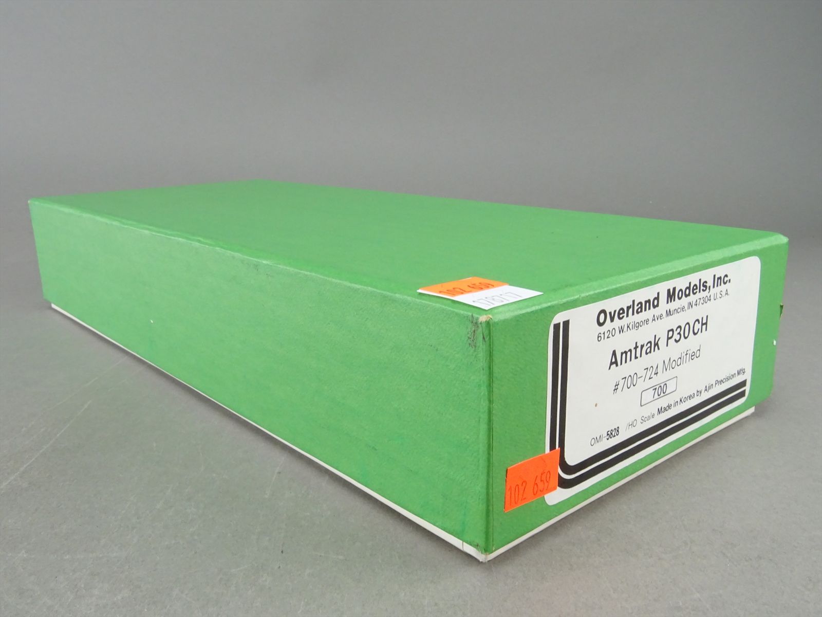 HO Brass Model - OMI 5828 Amtrak Pooch P30CH Modified #700 - Pro Paint ...