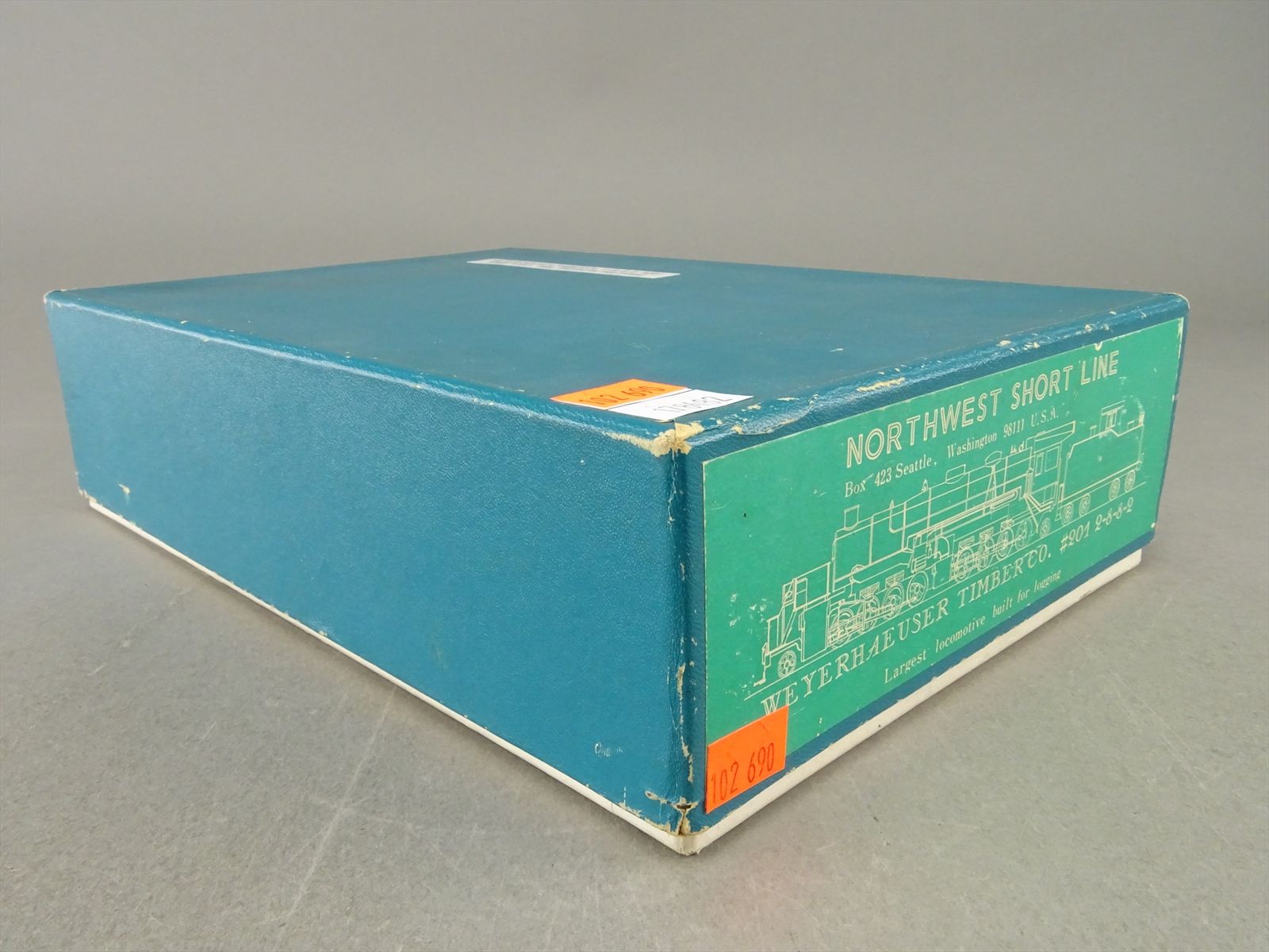 HO Brass Model - NWSL Weyerhaeuser Timber Baldwin Logging 2-8-8-2 #201 ...