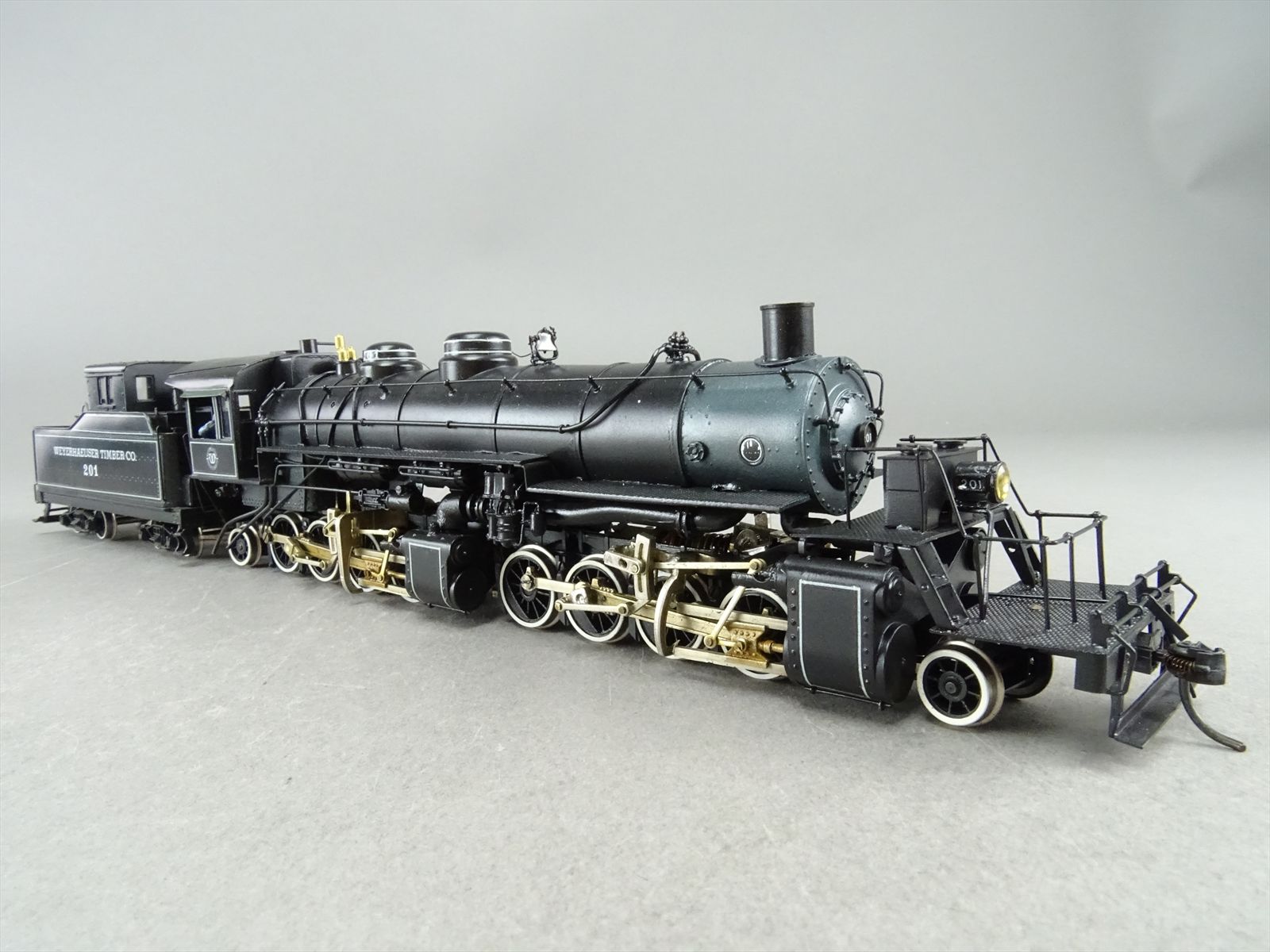 HO Brass Model - NWSL Weyerhaeuser Timber Baldwin Logging 2-8-8-2 #201 ...