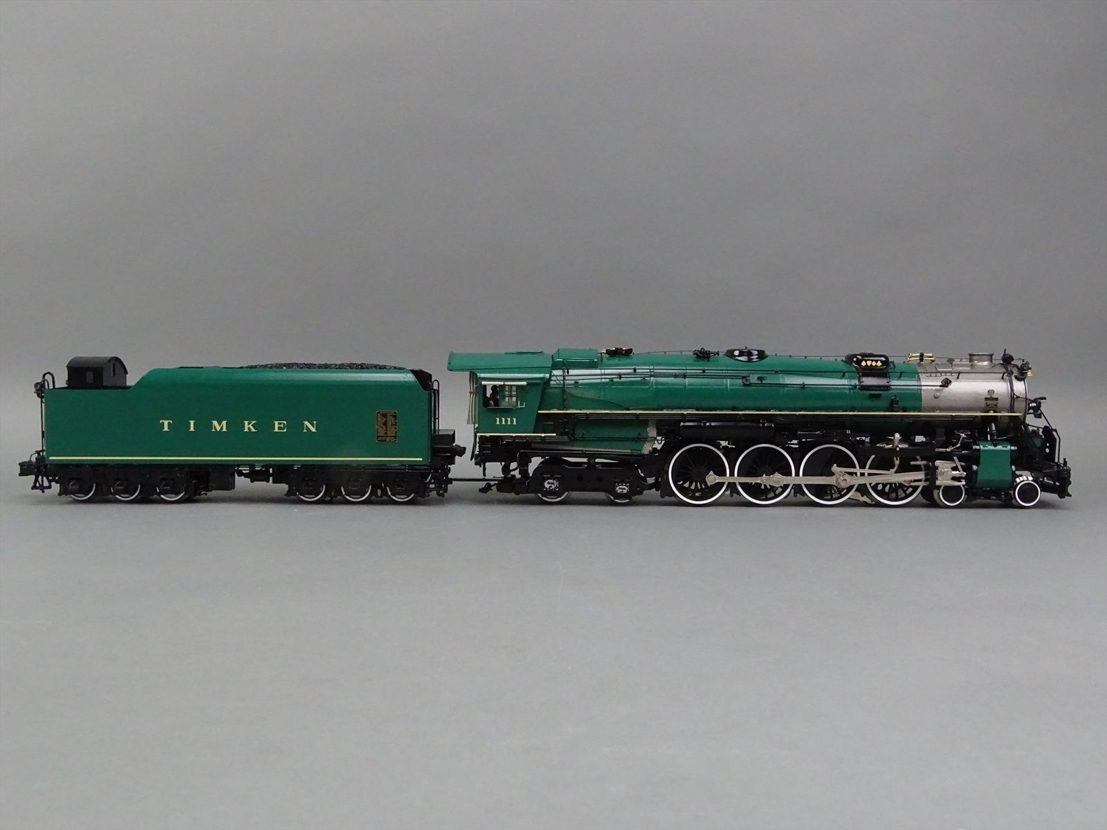 O Brass Model - 3-Rail - Sunset Models - Timken 4-Aces 4-8-4 #1111 - FP ...