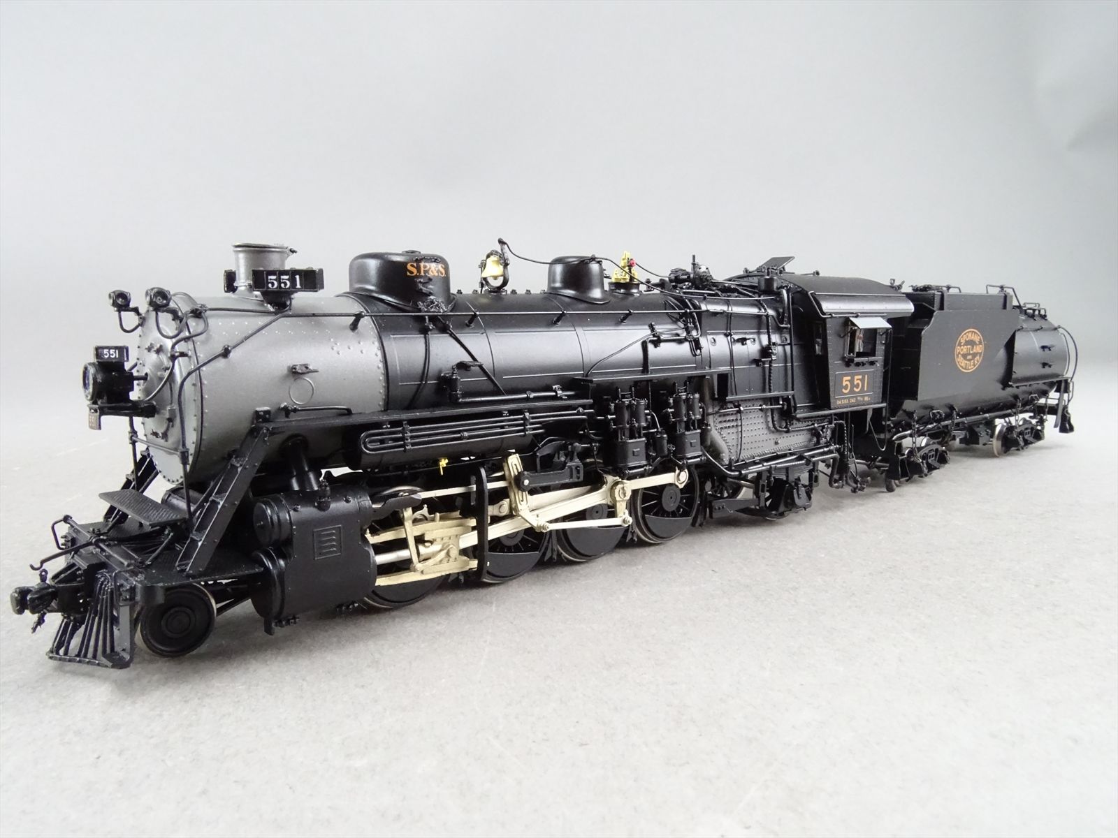 HO Brass Model - W&R SP&S Spokane Portland & Seattle O-4 2-8-2 Version ...
