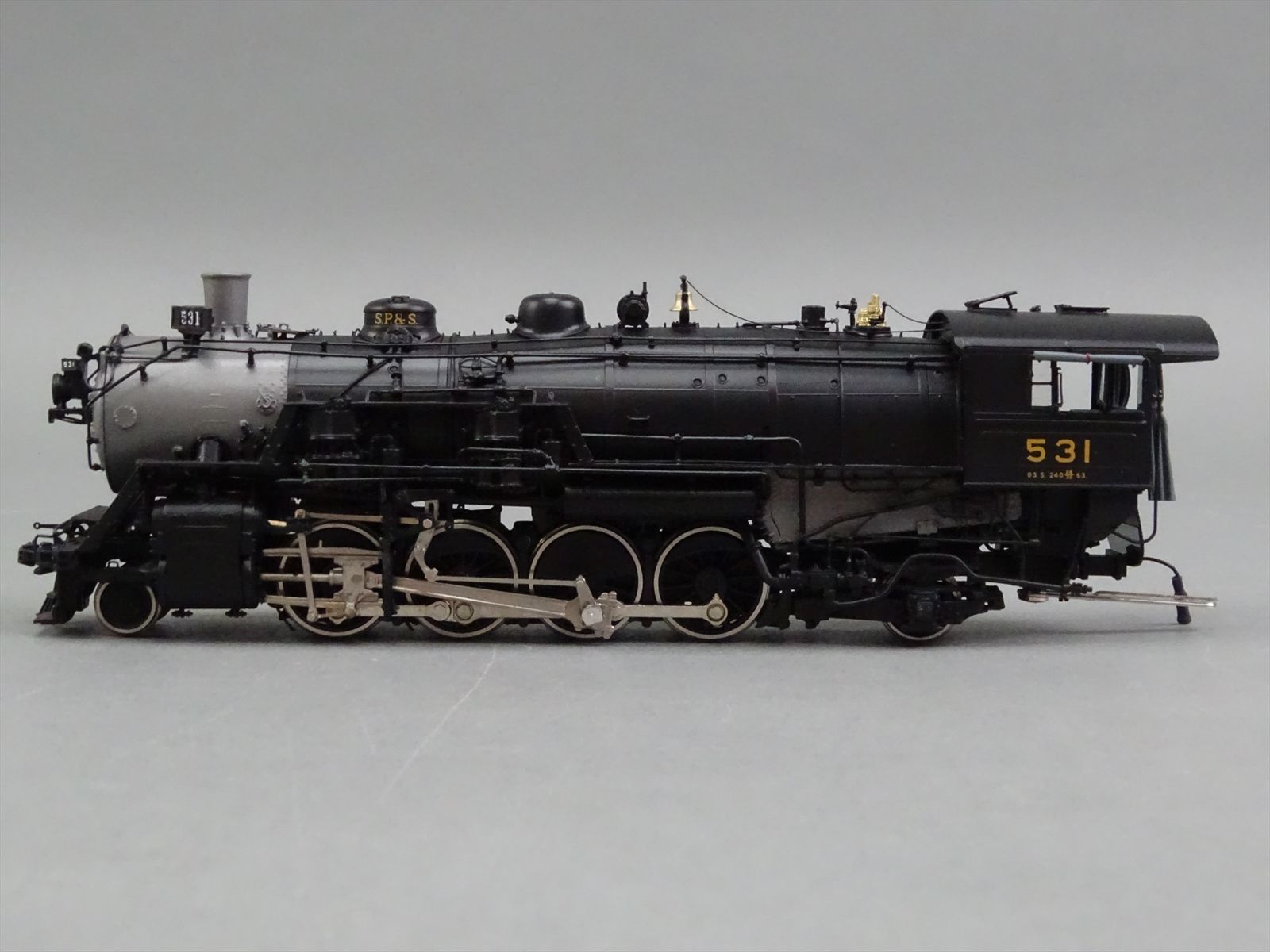 HO Brass Model Train - W&R Enterprises SP&S 2-8-2 O-3 Mikado #531 ...