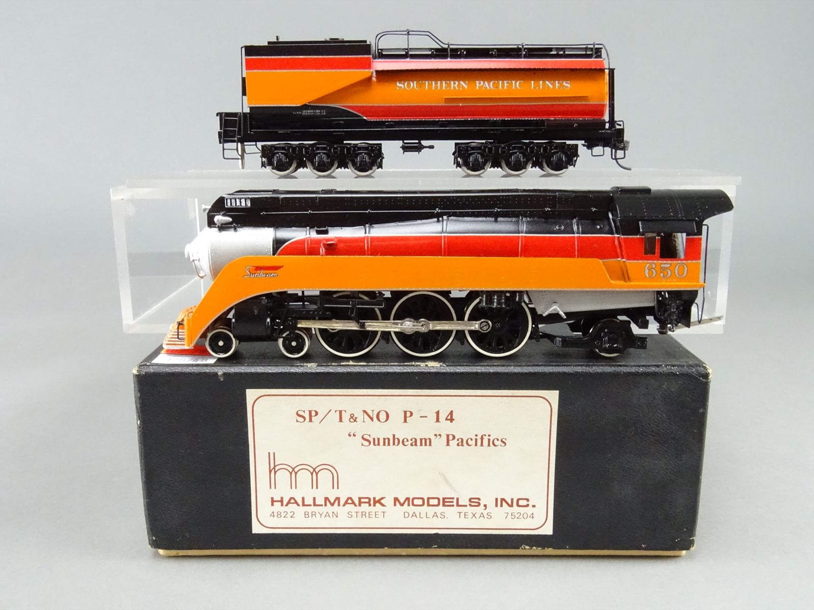 HO Brass Model - Hallmark SP Sunbeam P-14 4-6-2 Pacific Streamlined ...