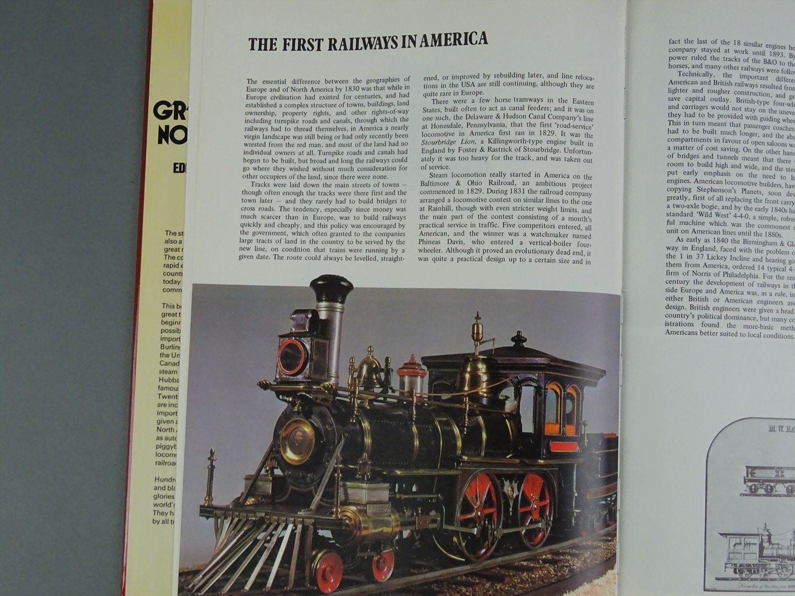 Railroad Book - Great Trains of North America - P. B. Whitehouse - 143 ...