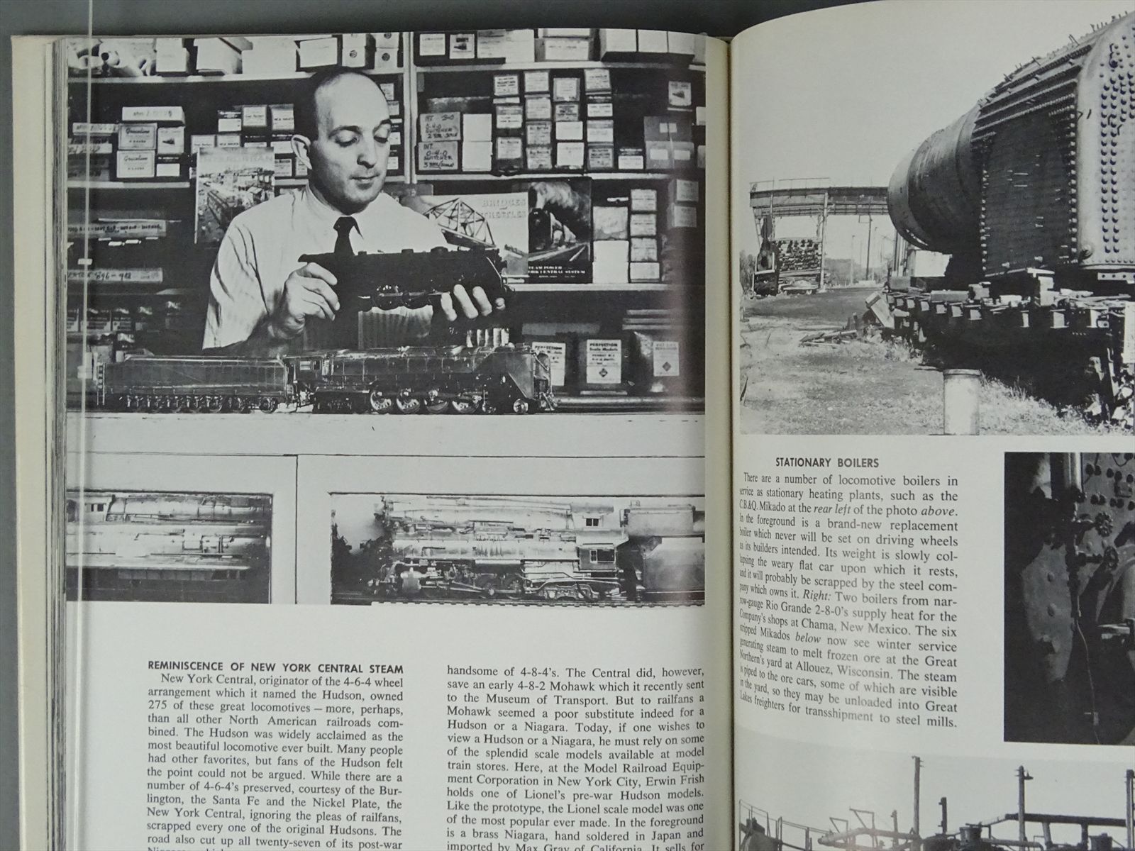 Railroad Book - The Twilight of Steam Locomotives 2nd Edition - Ron Ziel - 208 Pages