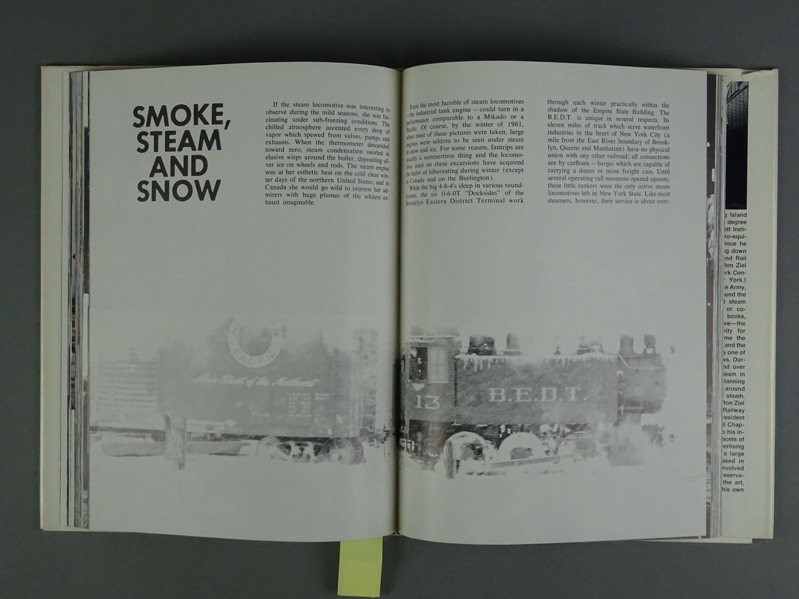 Railroad Book - The Twilight of Steam Locomotives 2nd Edition - Ron Ziel - 208 Pages