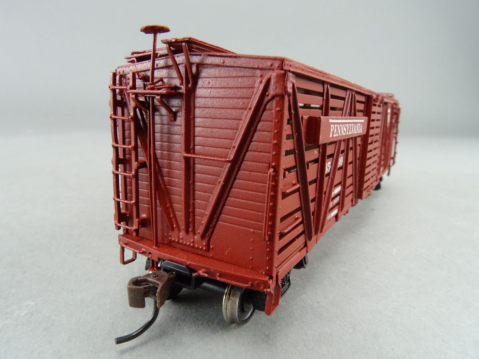 HO Brass Model Train - PSC 15598 PRR Pennsylvania K7 Stock Car - Double ...