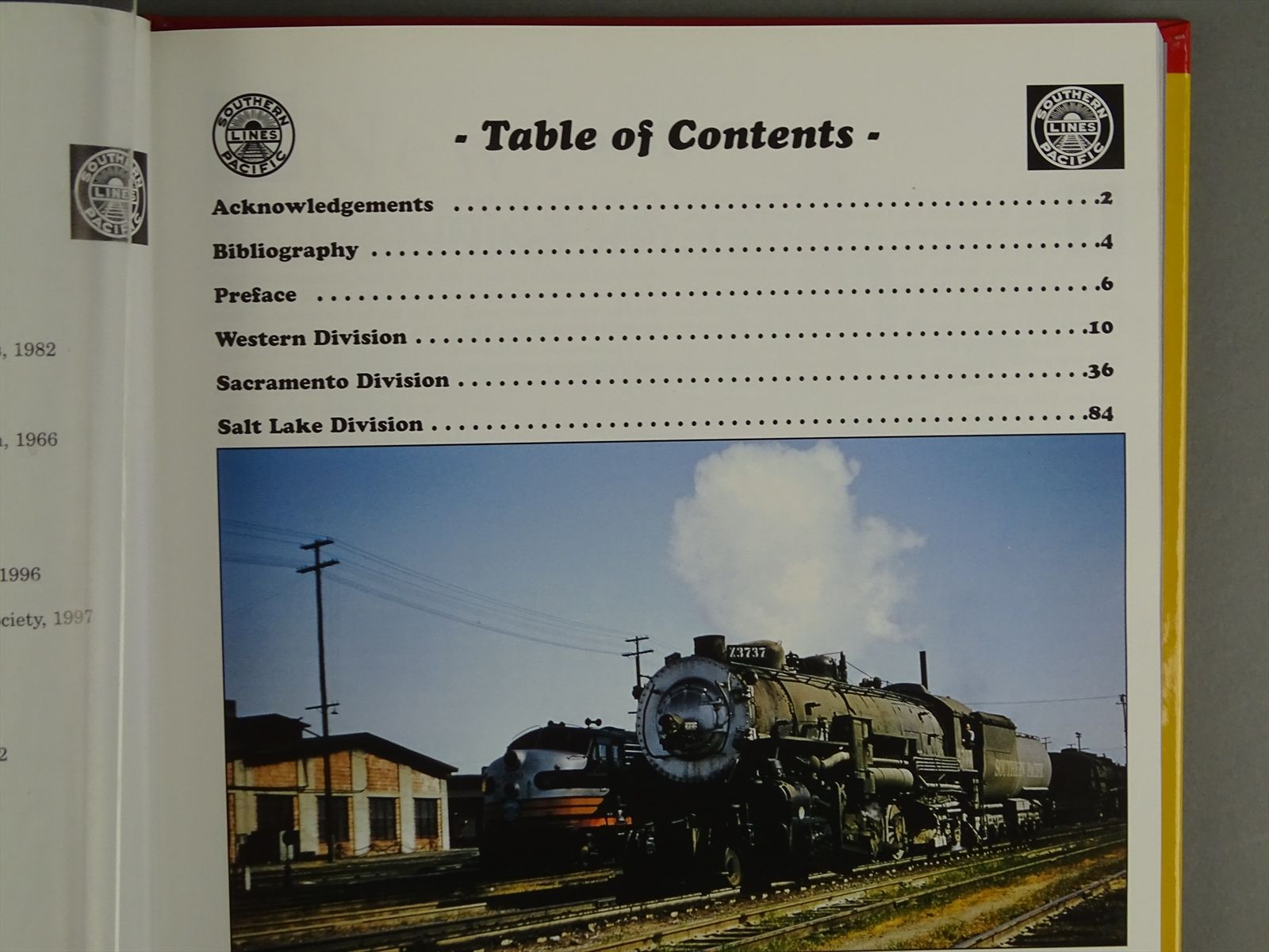 Railroad Book - Southern Pacific's Historic Overland Route Color Pictorial - Tom Dill - 128 Pages