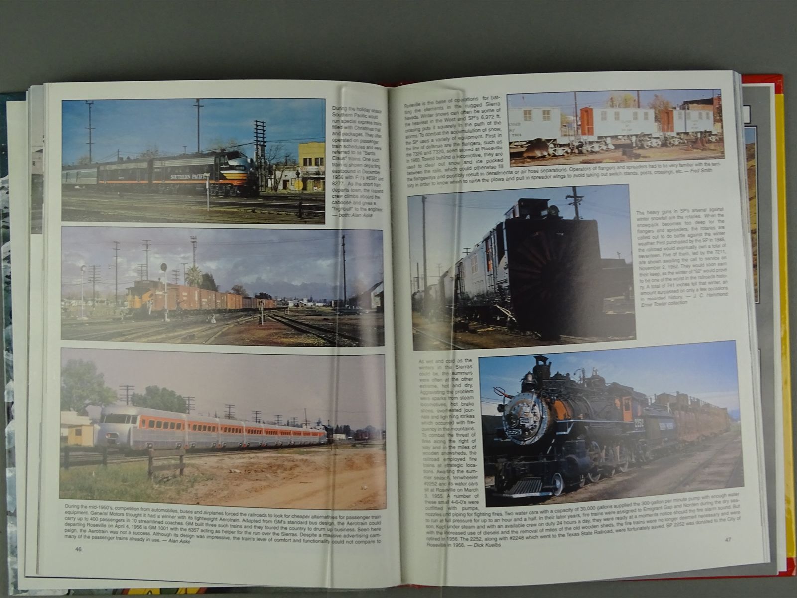 Railroad Book - Southern Pacific's Historic Overland Route Color Pictorial - Tom Dill - 128 Pages