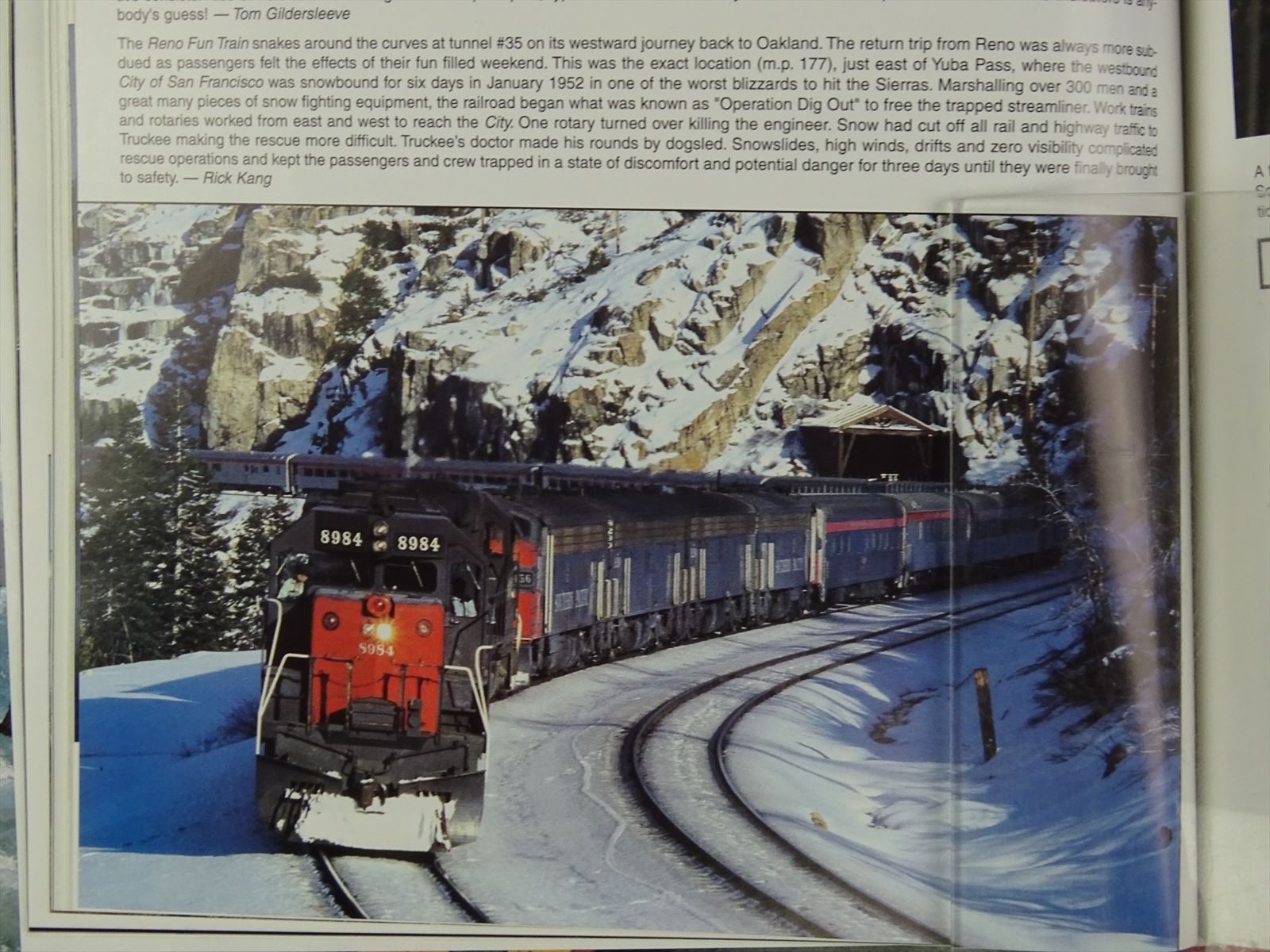 Railroad Book - Southern Pacific's Historic Overland Route Color Pictorial - Tom Dill - 128 Pages