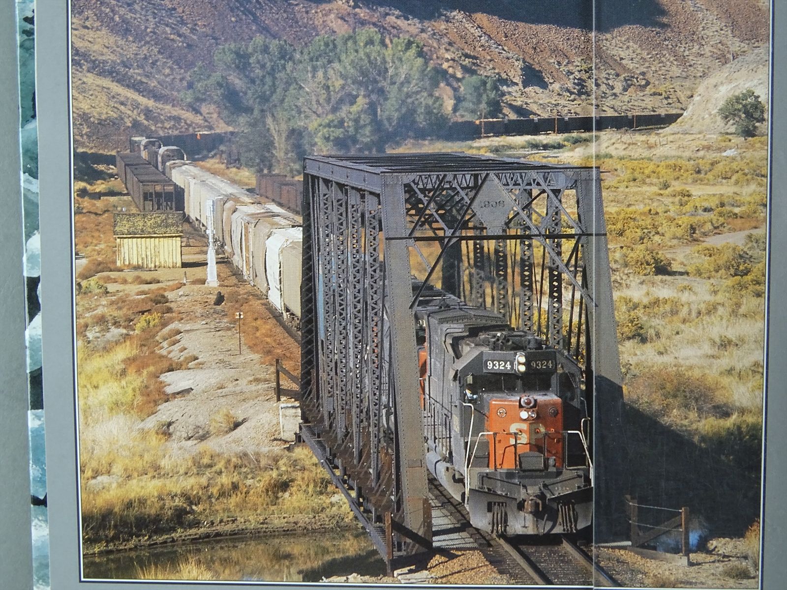 Railroad Book - Southern Pacific's Historic Overland Route Color Pictorial - Tom Dill - 128 Pages