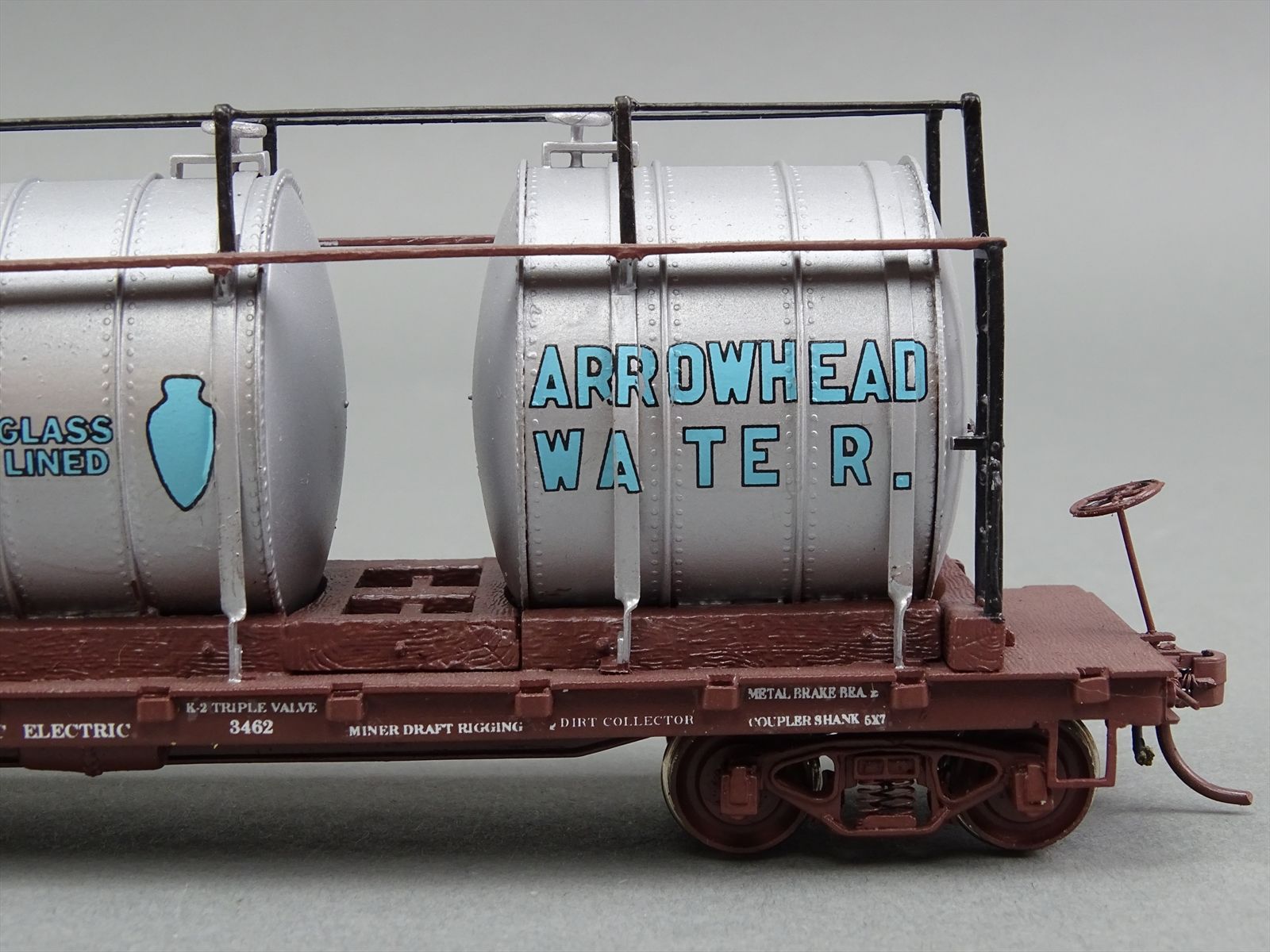 HO Brass Model - Metro Models PE Pacific Electric 3 Bottle Water Car ...