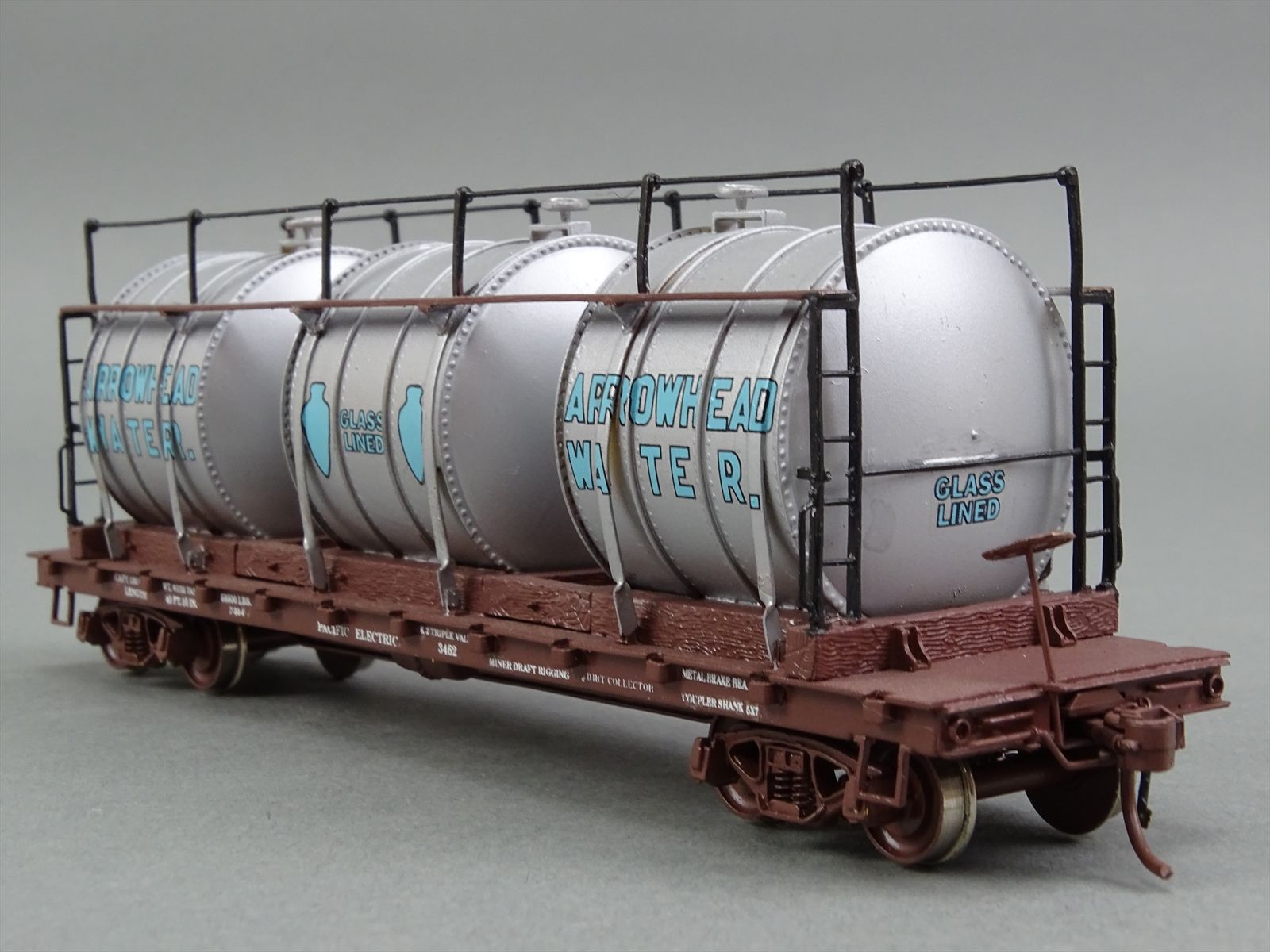 HO Brass Model - Metro Models PE Pacific Electric 3 Bottle Water Car ...