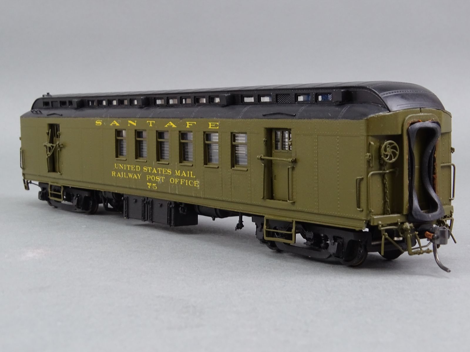 HO Brass Model - PRB Pecos River 2803A AT&SF Santa Fe RPO #75 w/o ...