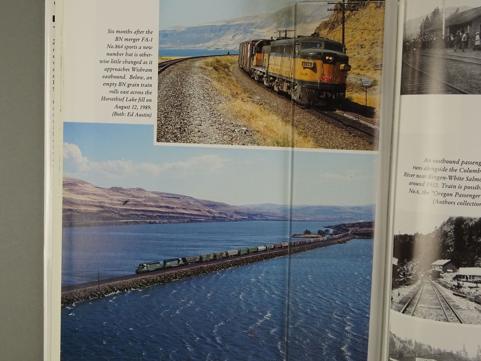 Railroad Book - S.P.&S. The Spokane Portland & Seattle Railway - Austin ...