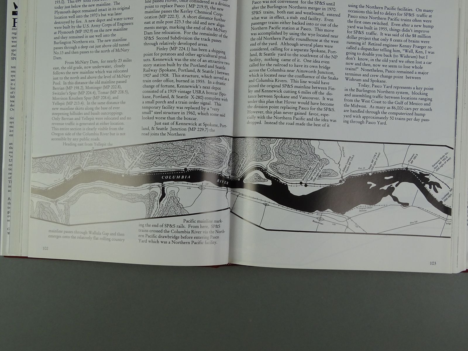 Railroad Book - S.P.&S. The Spokane Portland & Seattle Railway - Austin ...