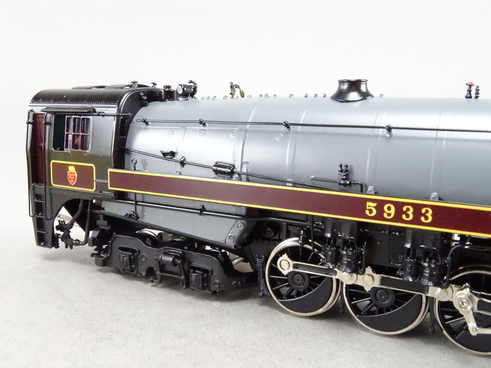 HO Brass Model - Sunset CP CPR Canadian Pacific Selkirk 2-10-4 #5933 ...