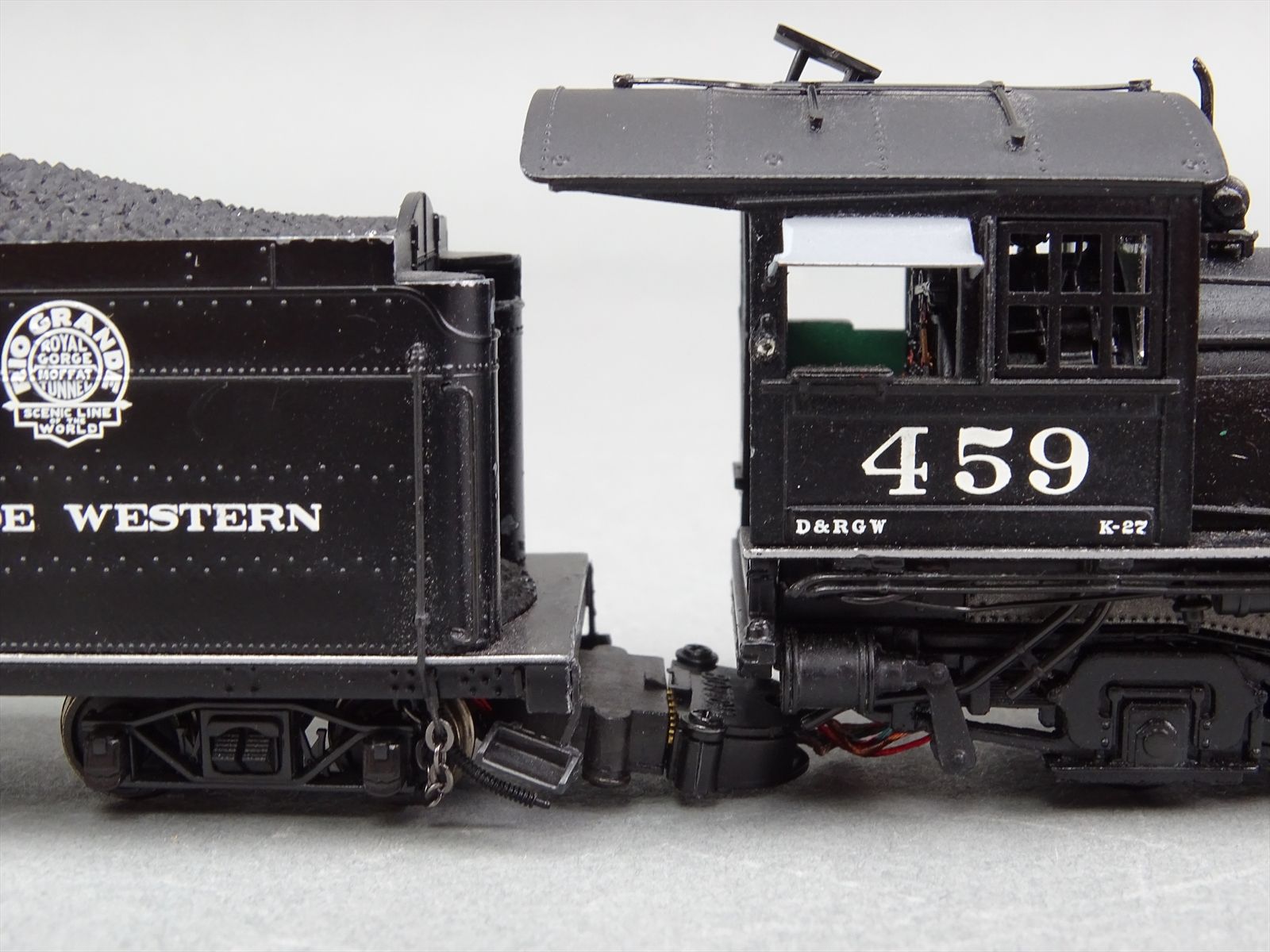 HOn3 Plastic Model - Blackstone PN B310104 D&RGW Rio Grande K-27 2-8-2 ...