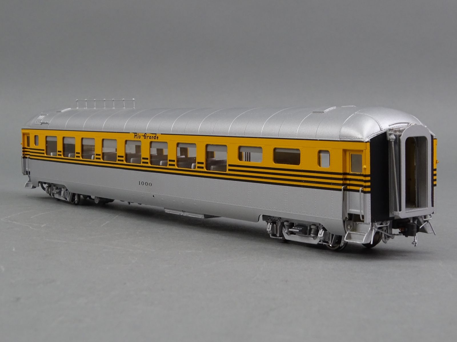 HO Brass Model - DP 1136 D&RGW Rio Grande 70' 50 Seat Chair Car Early ...