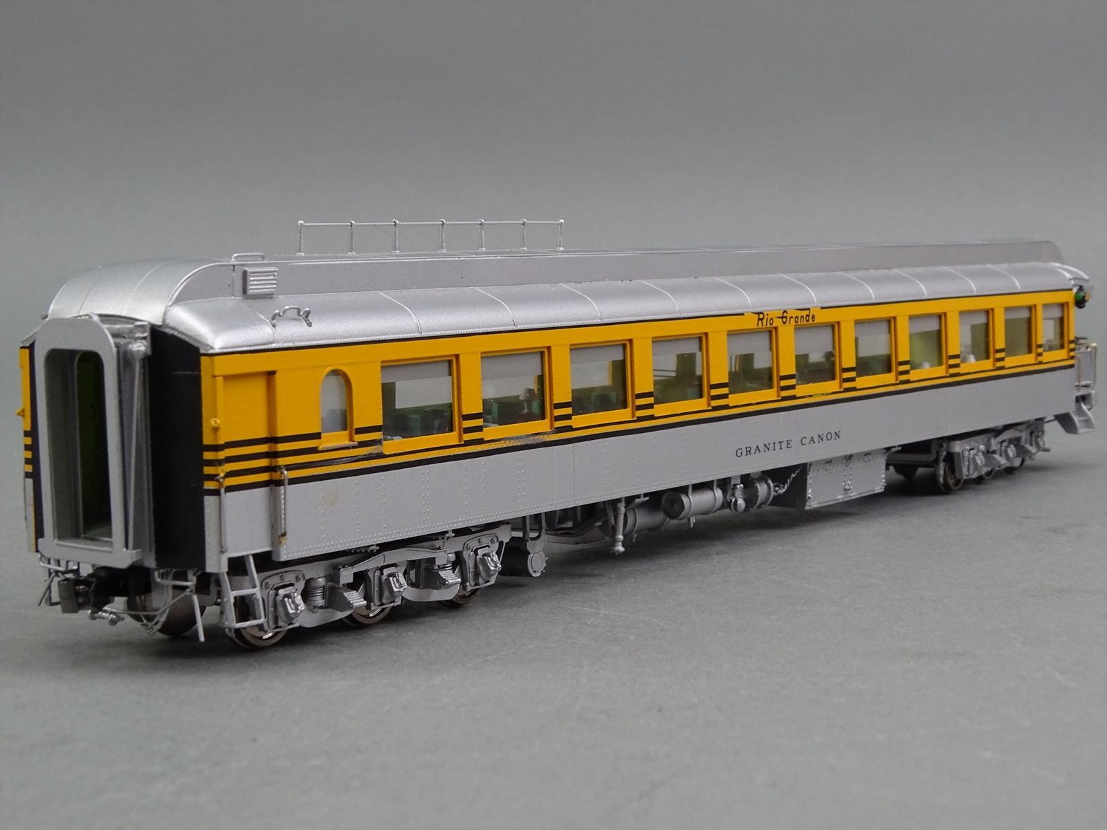 HO Brass Model - DP 1137 D&RGW Rio Grande 70' Open Platform Observation ...